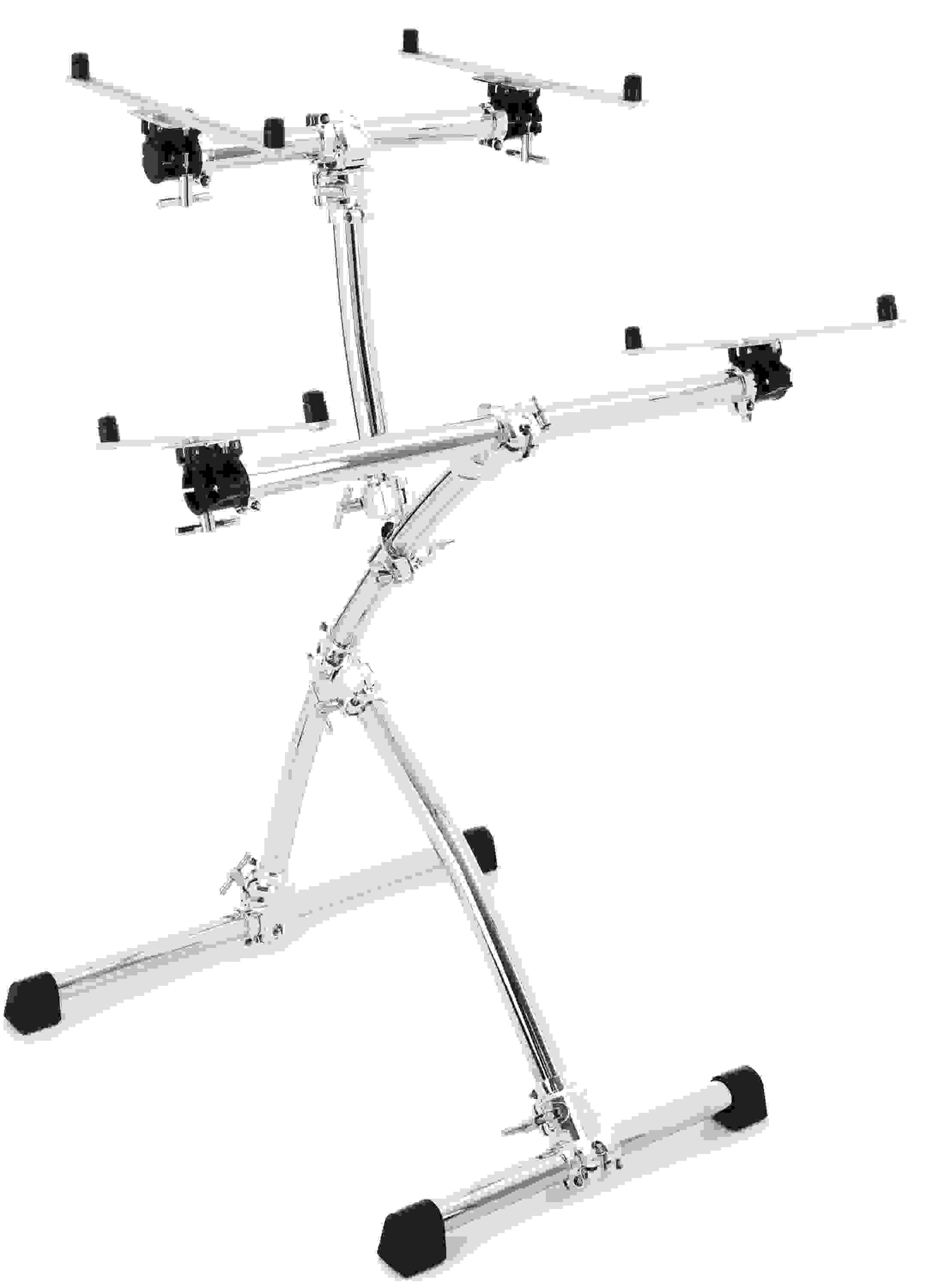 Gibraltar GKS-KT76 Key Tree 2-Tier Keyboard Stand - Chrome | Sweetwater