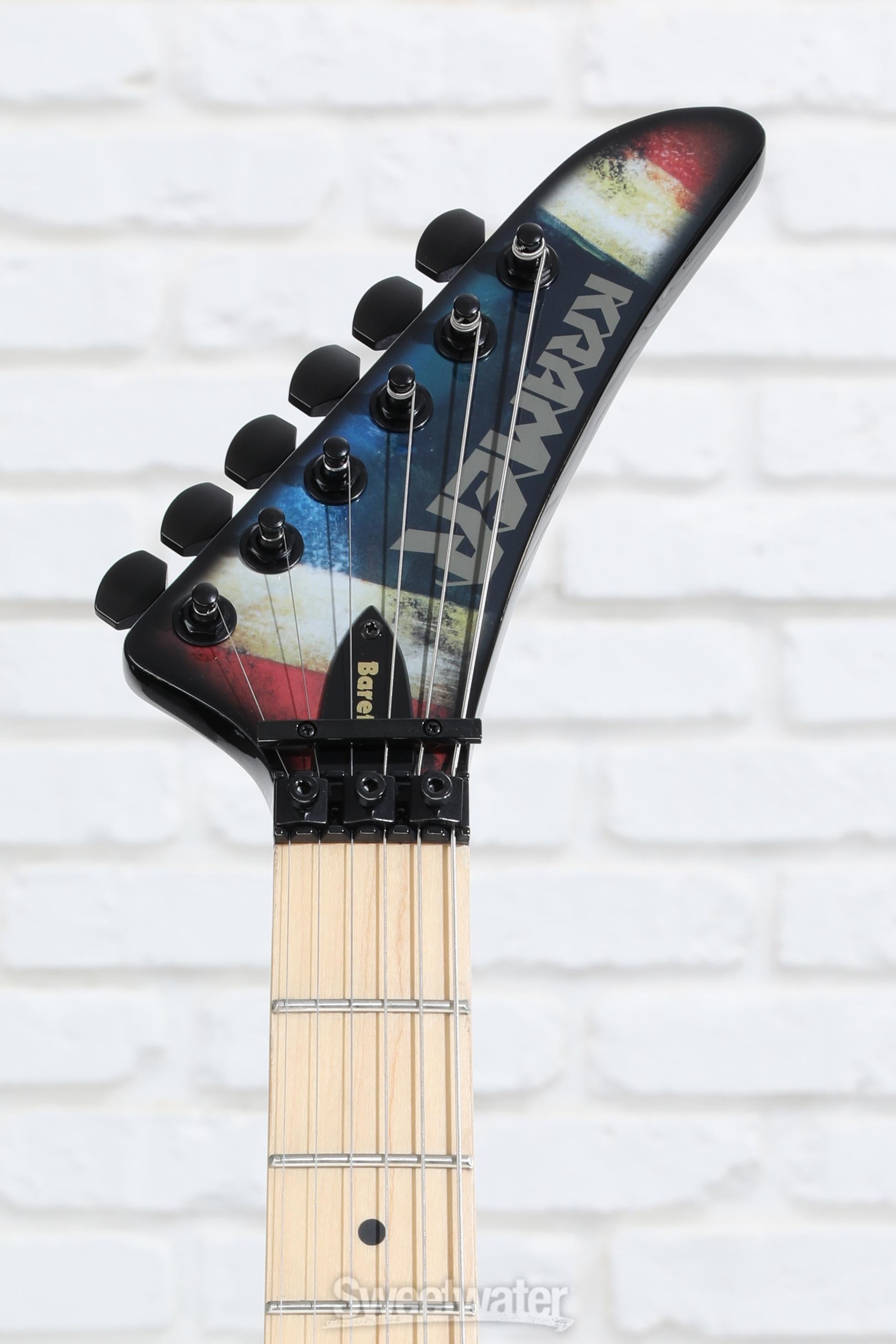 Kramer Nick Bowcott Signature Baretta Left-handed Electric Guitar ...