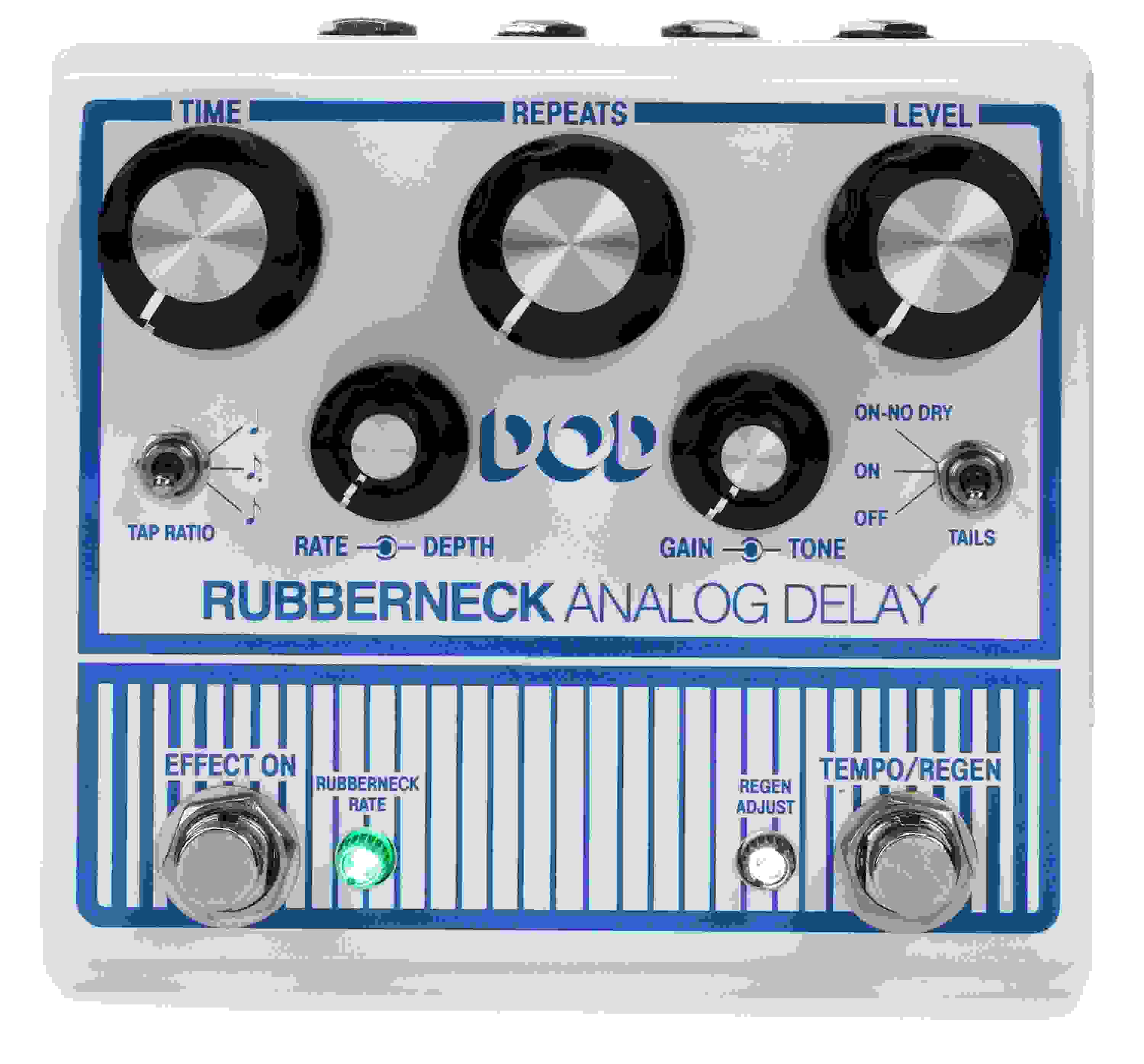 DOD Rubberneck Analog Delay Pedal with Tap Tempo | Sweetwater