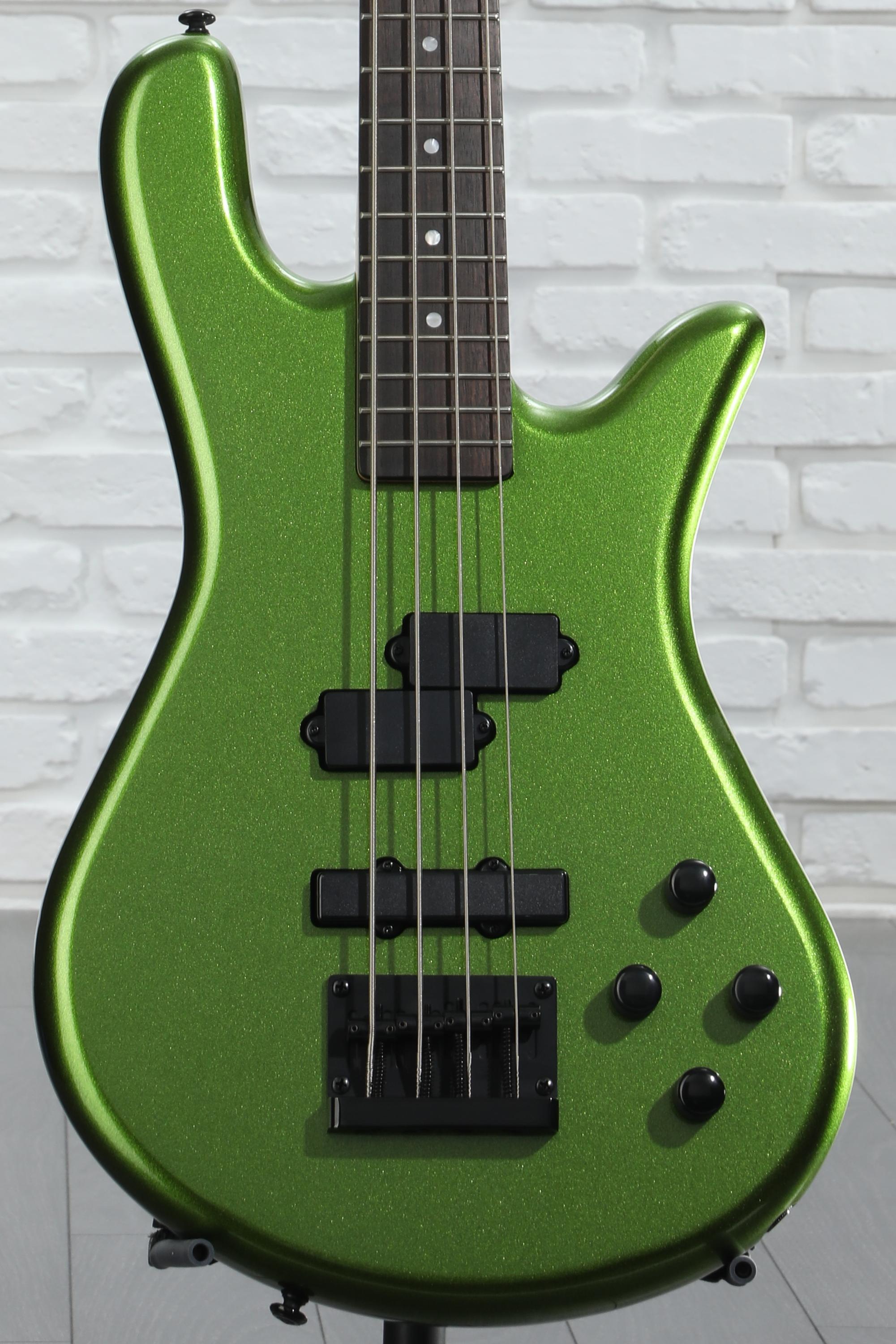 Spector Performer 4 Bass Guitar - Metallic Green | Sweetwater