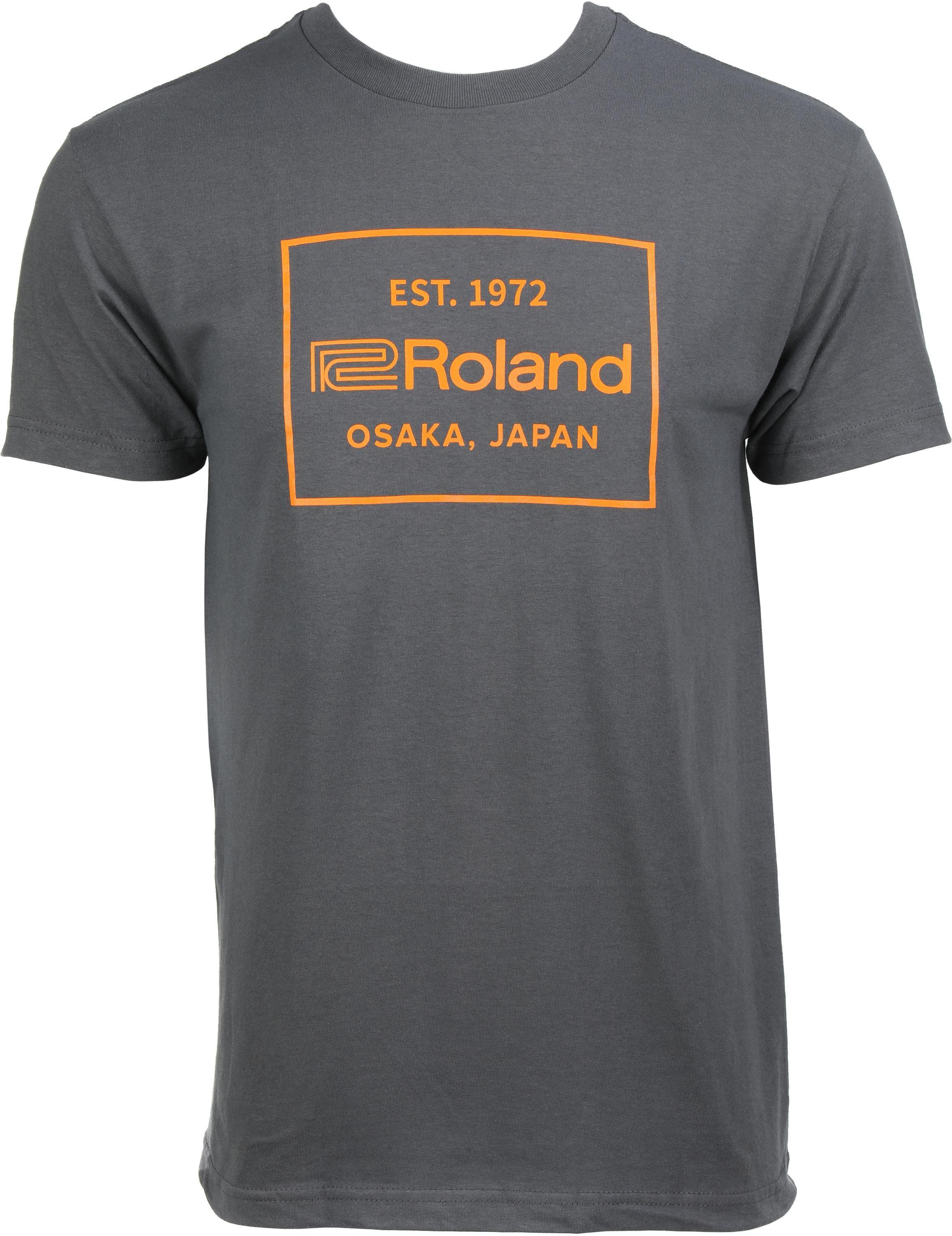 Roland Est. 1972 Logo T-shirt - Grey Small | Sweetwater