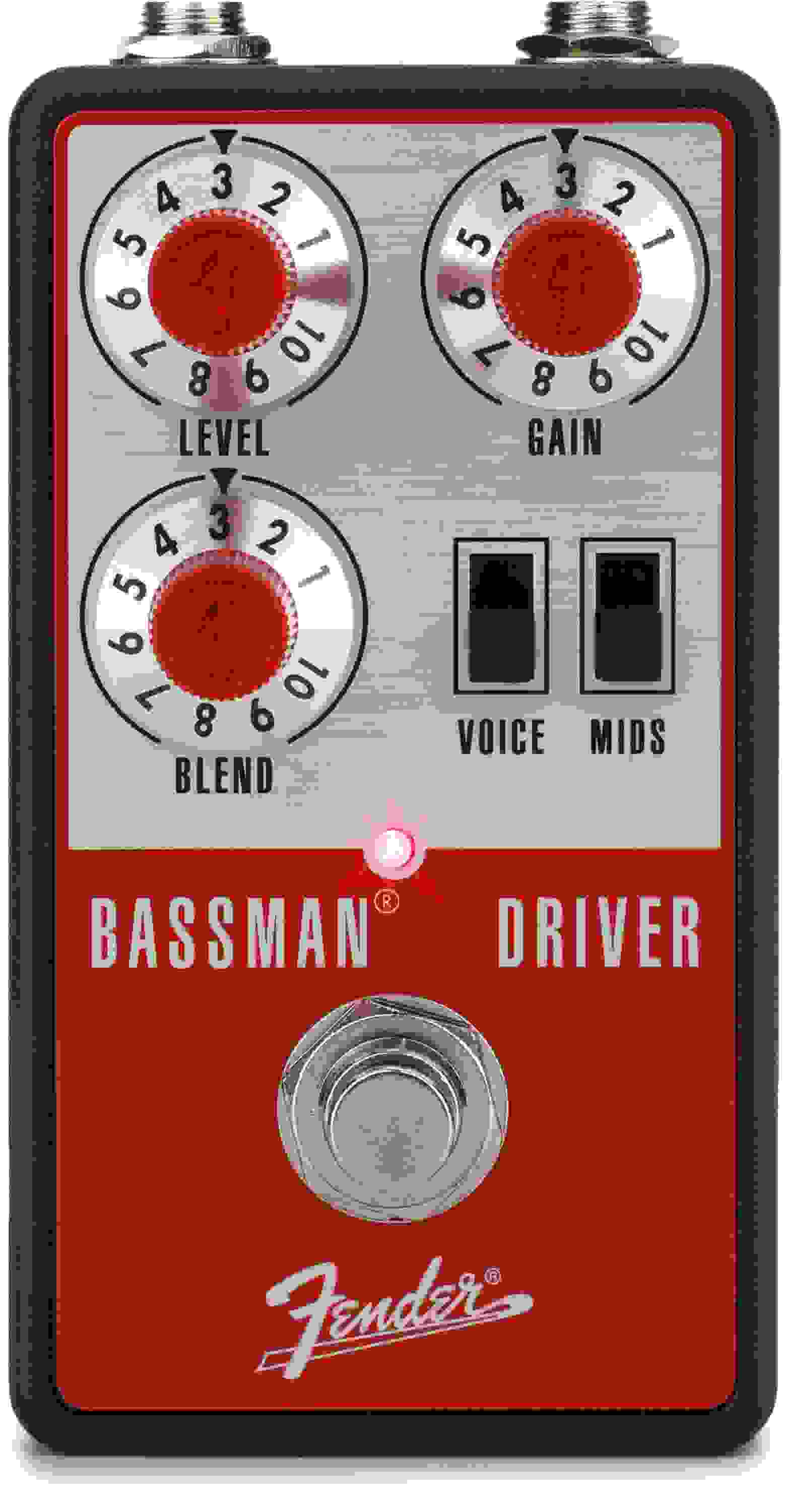 Fender Bassman Driver Bass Overdrive Pedal | Sweetwater