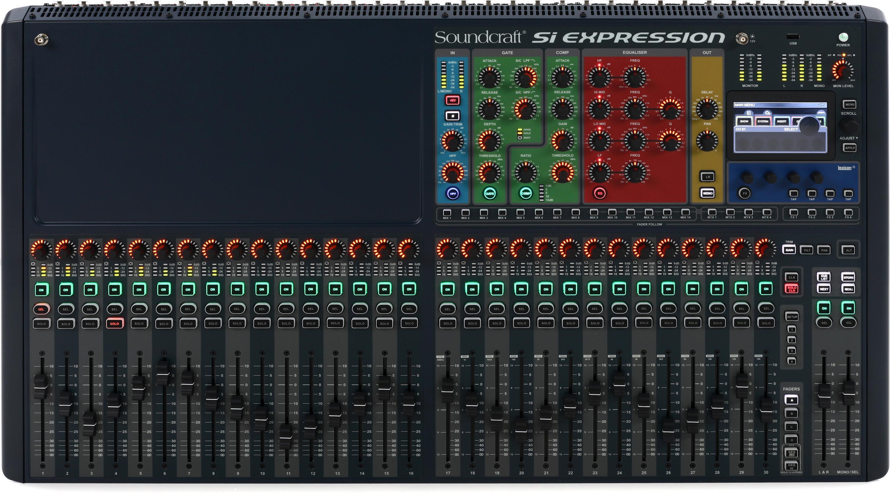 Soundcraft Si Expression 3 32-channel Digital Mixer | Sweetwater