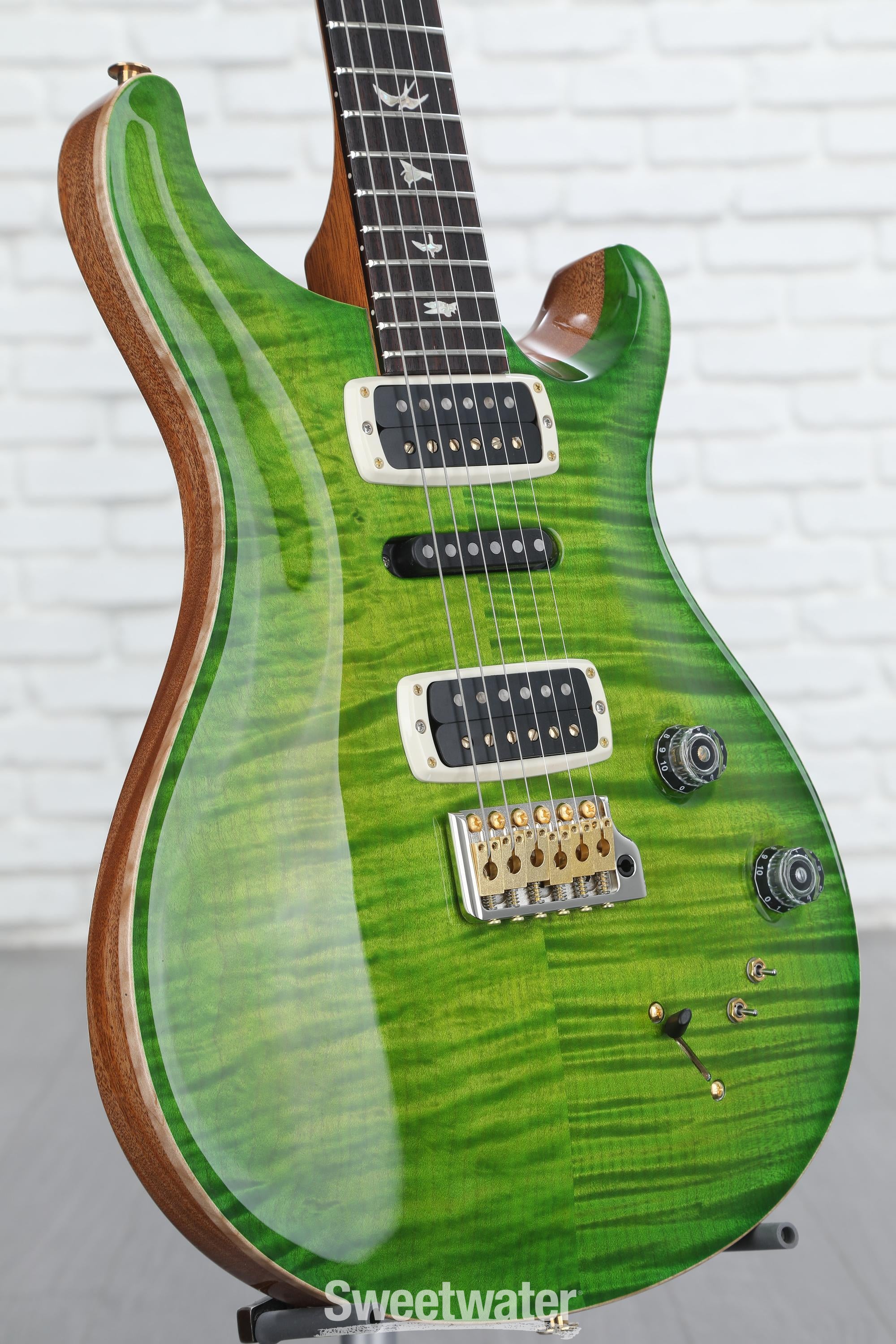PRS Modern Eagle V Electric Guitar - Eriza Verde, 10-Top | Sweetwater