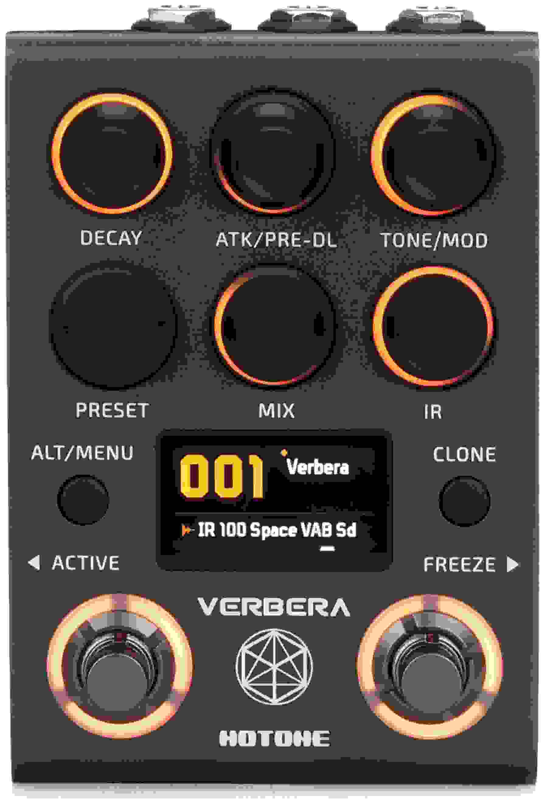 Hotone Verbera Convolution Reverb Pedal | Sweetwater
