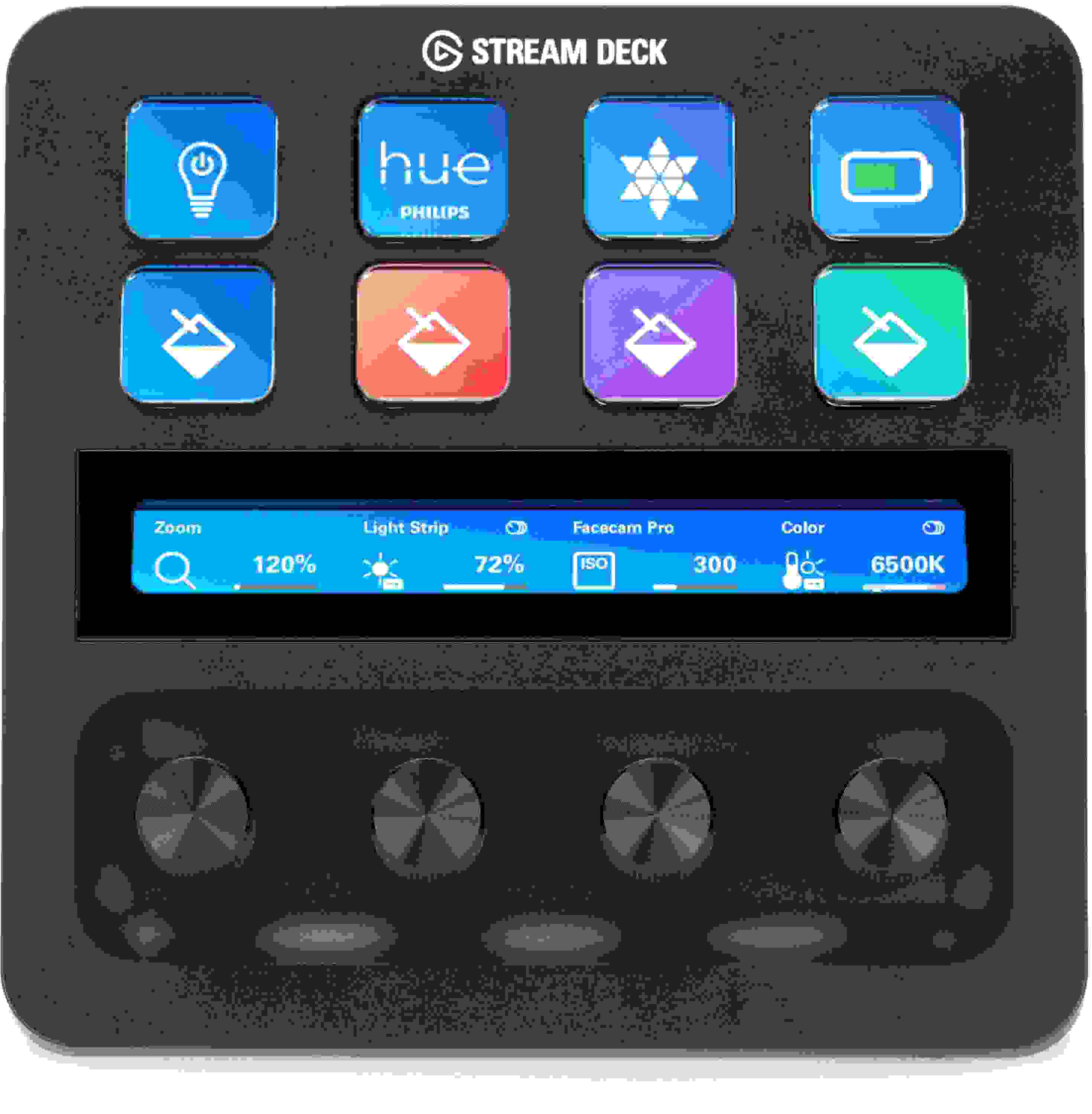 Elgato Stream Deck + Customizable Desktop Interface | Sweetwater