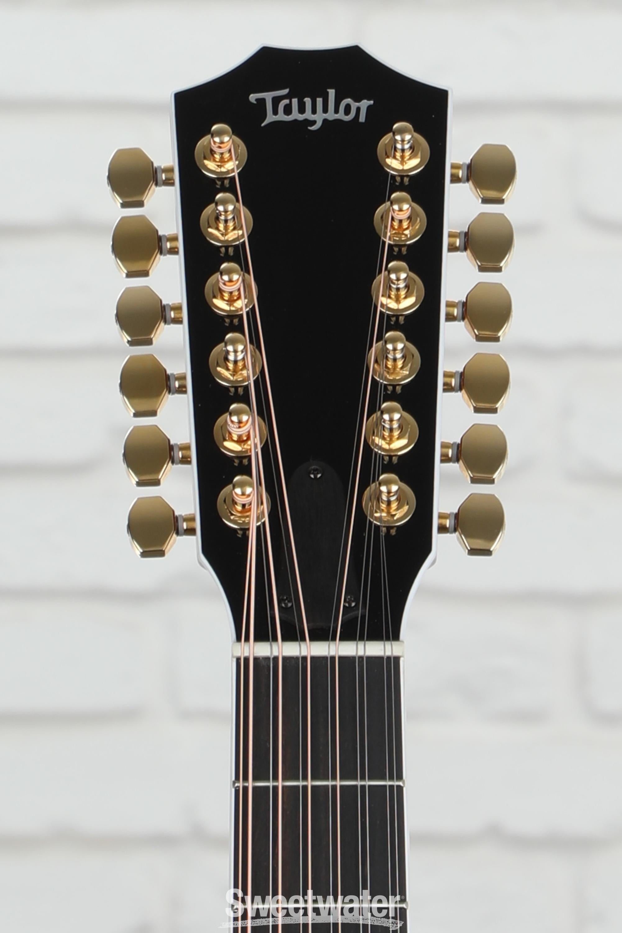 Taylor 858e LTD 50th Anniversary 12-string Acoustic-electric Guitar - Natural | Sweetwater