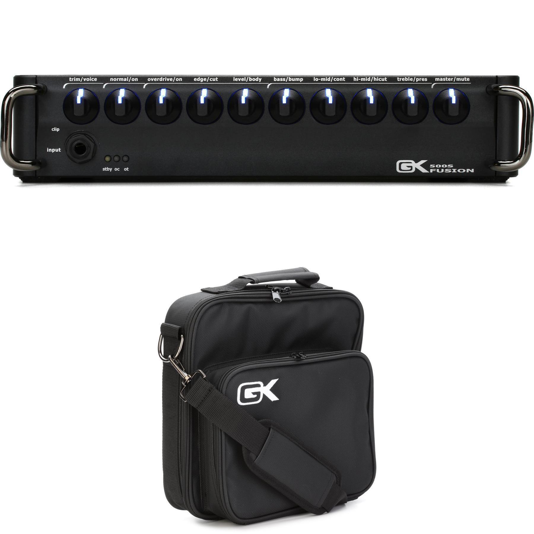 Gallien-Krueger Fusion 500S 450-watt Ultra Light Bass Head with Padded ...
