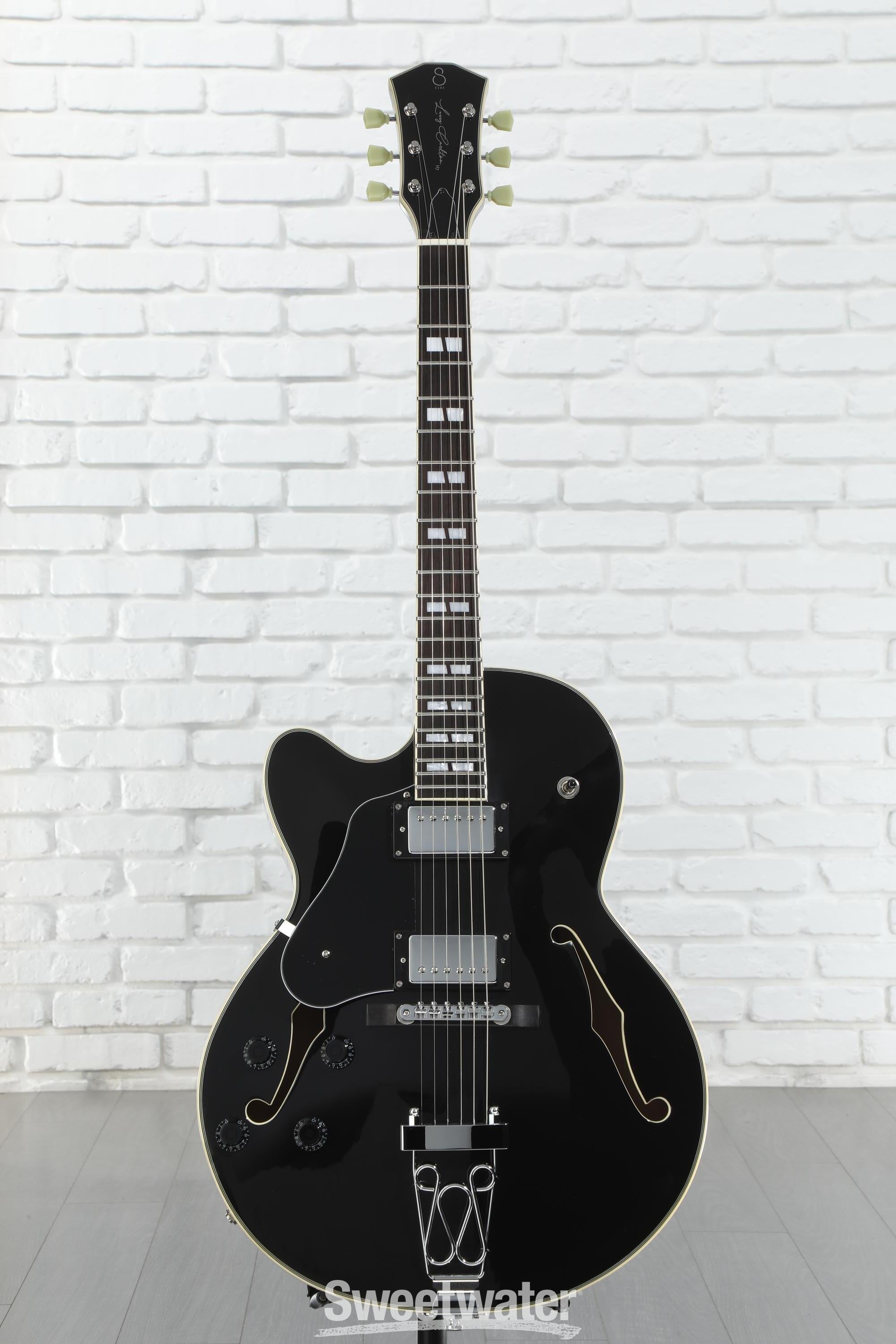 Sire Larry Carlton H7F Left-handed Hollowbody Electric Guitar - Black ...