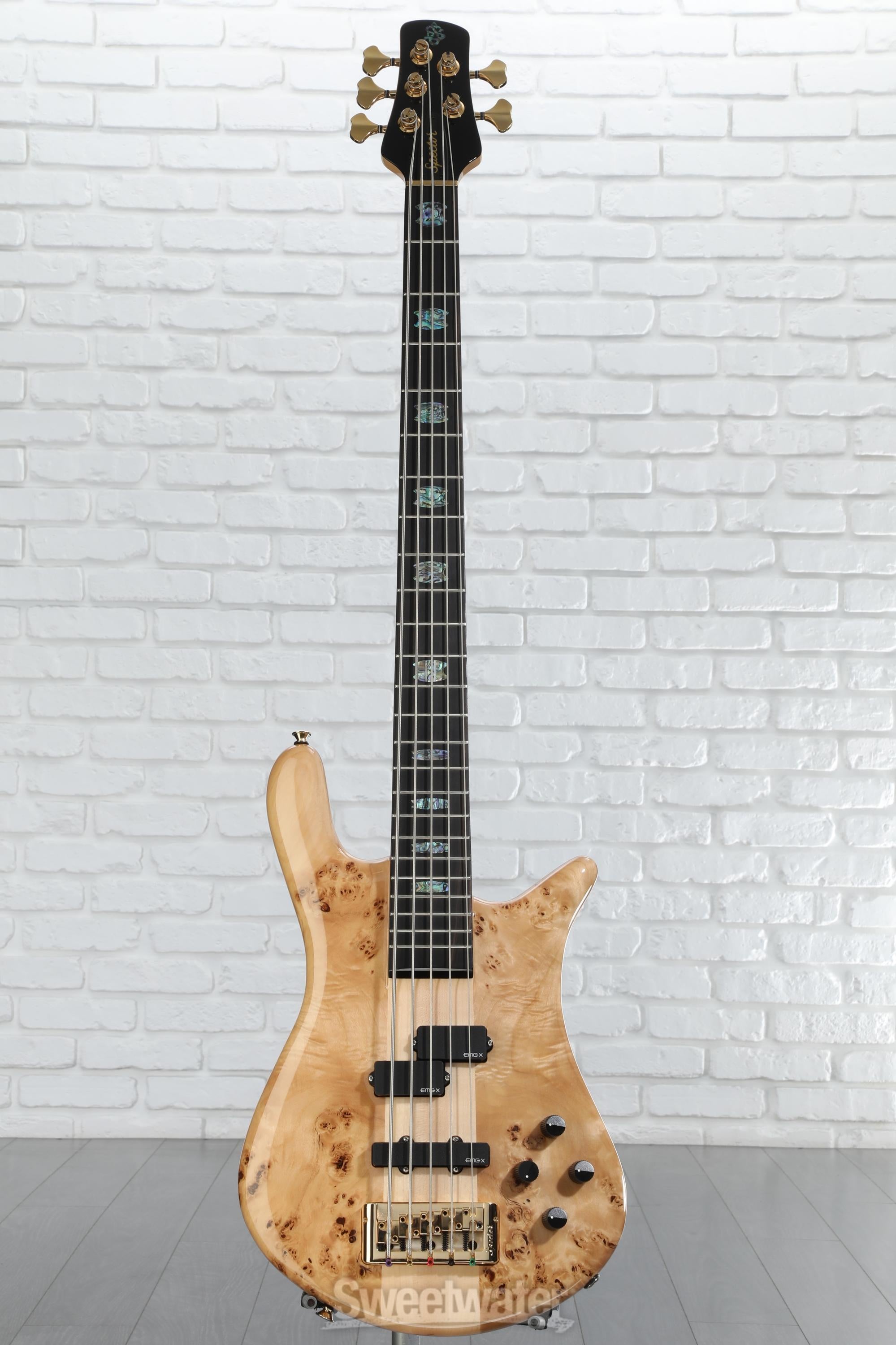 Spector Euro 5 CST Electric Bass Guitar - Natural | Sweetwater