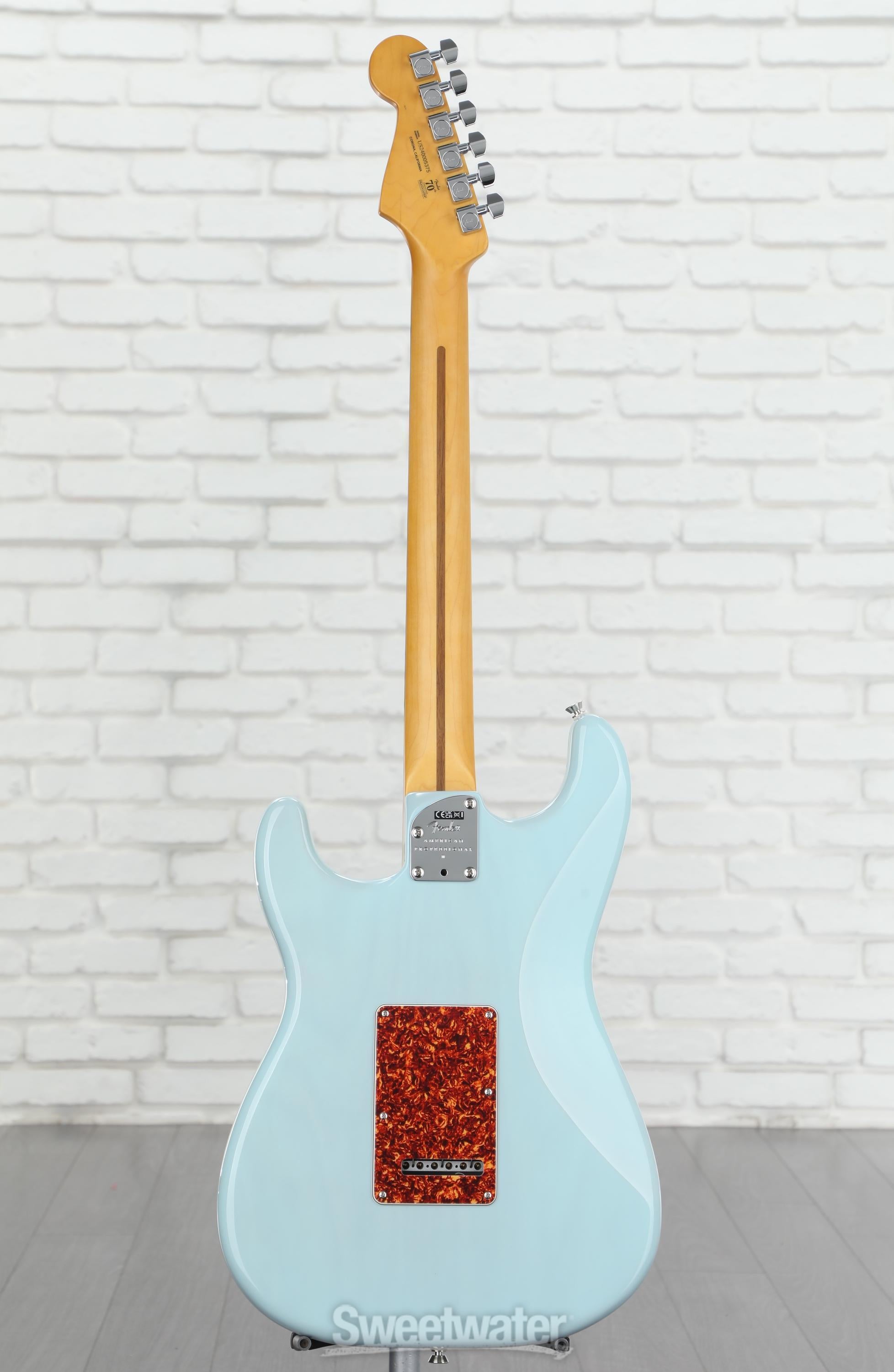 Fender American Professional II Thinline Stratocaster Electric Guitar ...