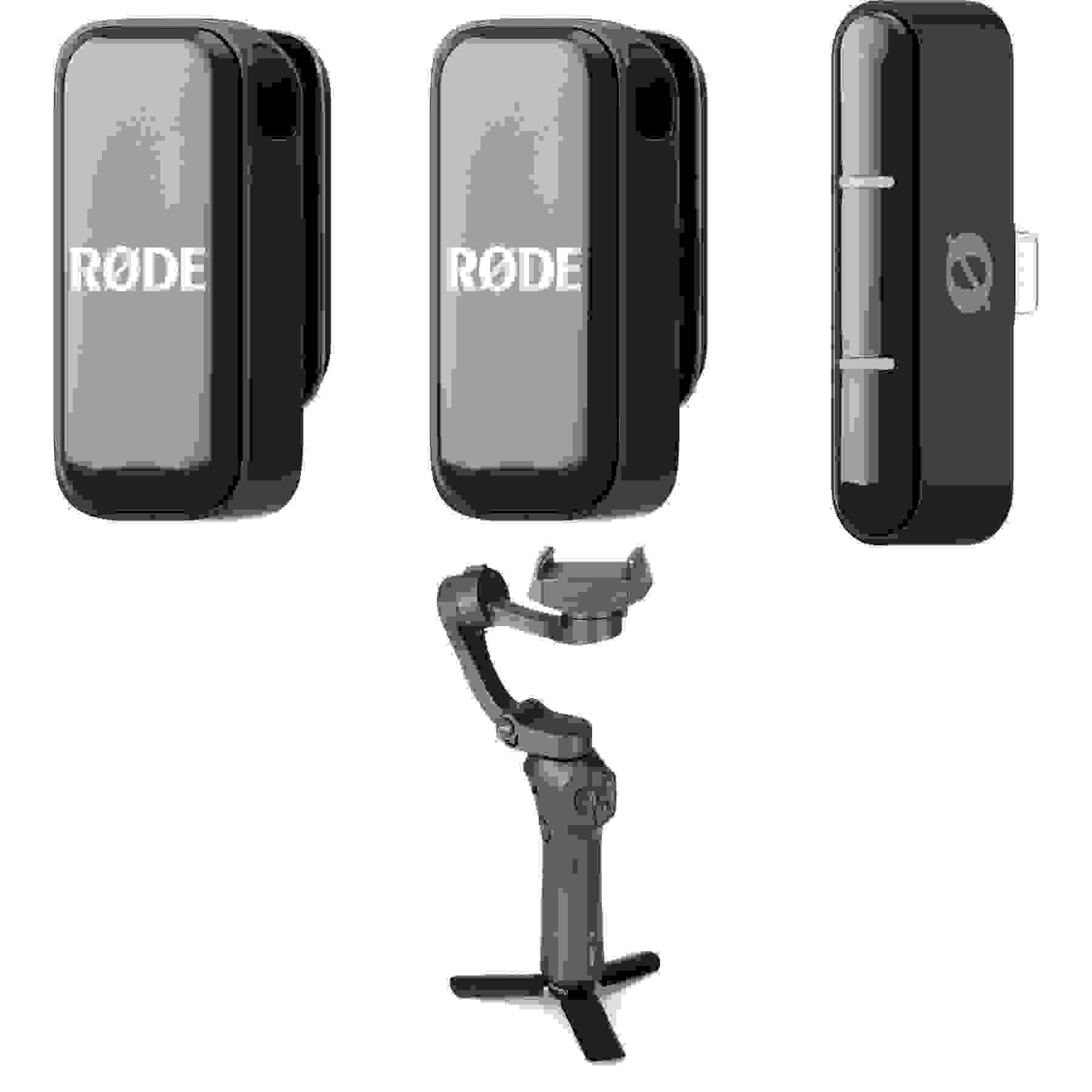 Rode Wireless Micro Microphone Kit with Benro 3XS Smartphone Gimbal ...
