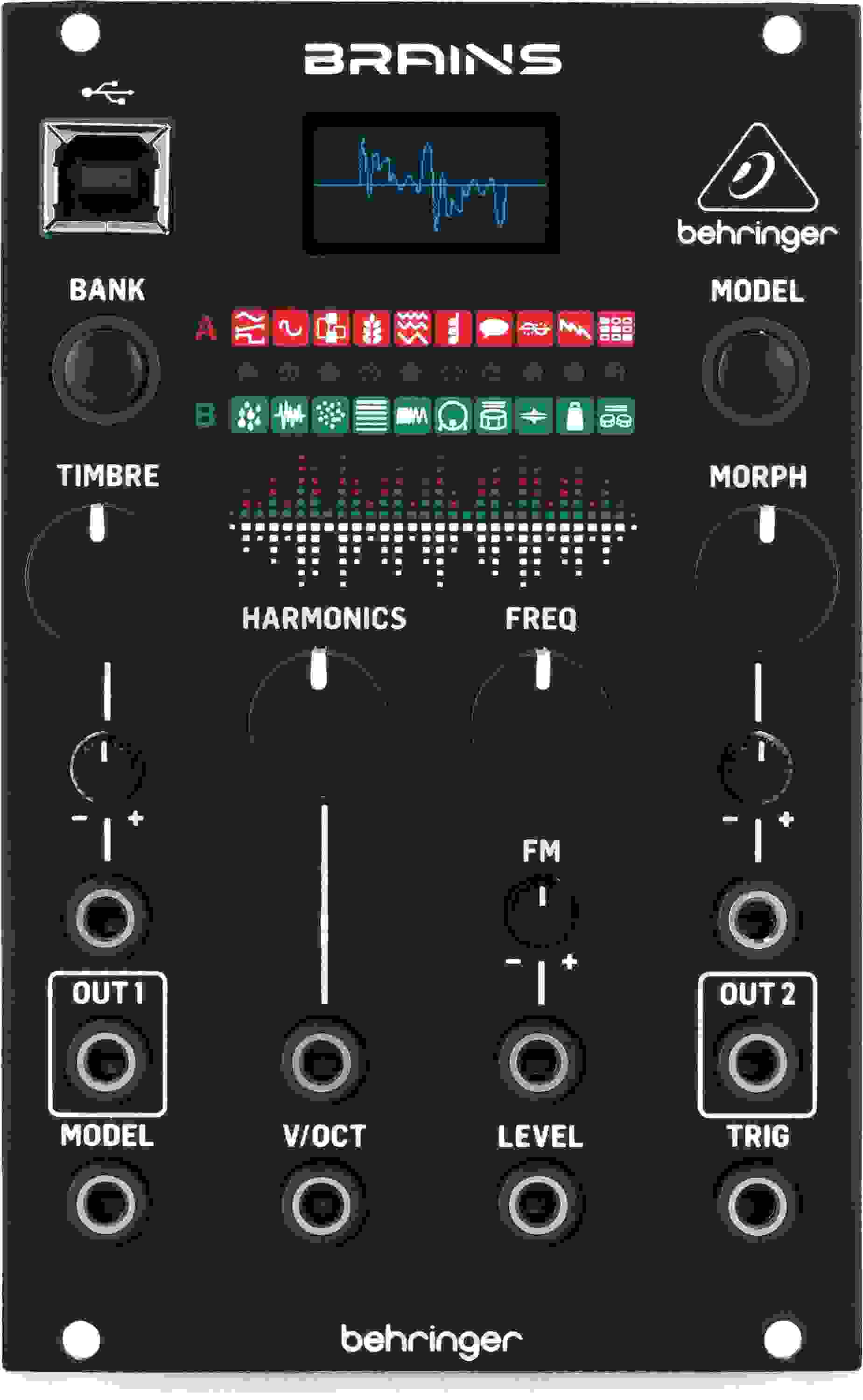 Behringer Brains Multi-engine Oscillator Eurorack Module | Sweetwater