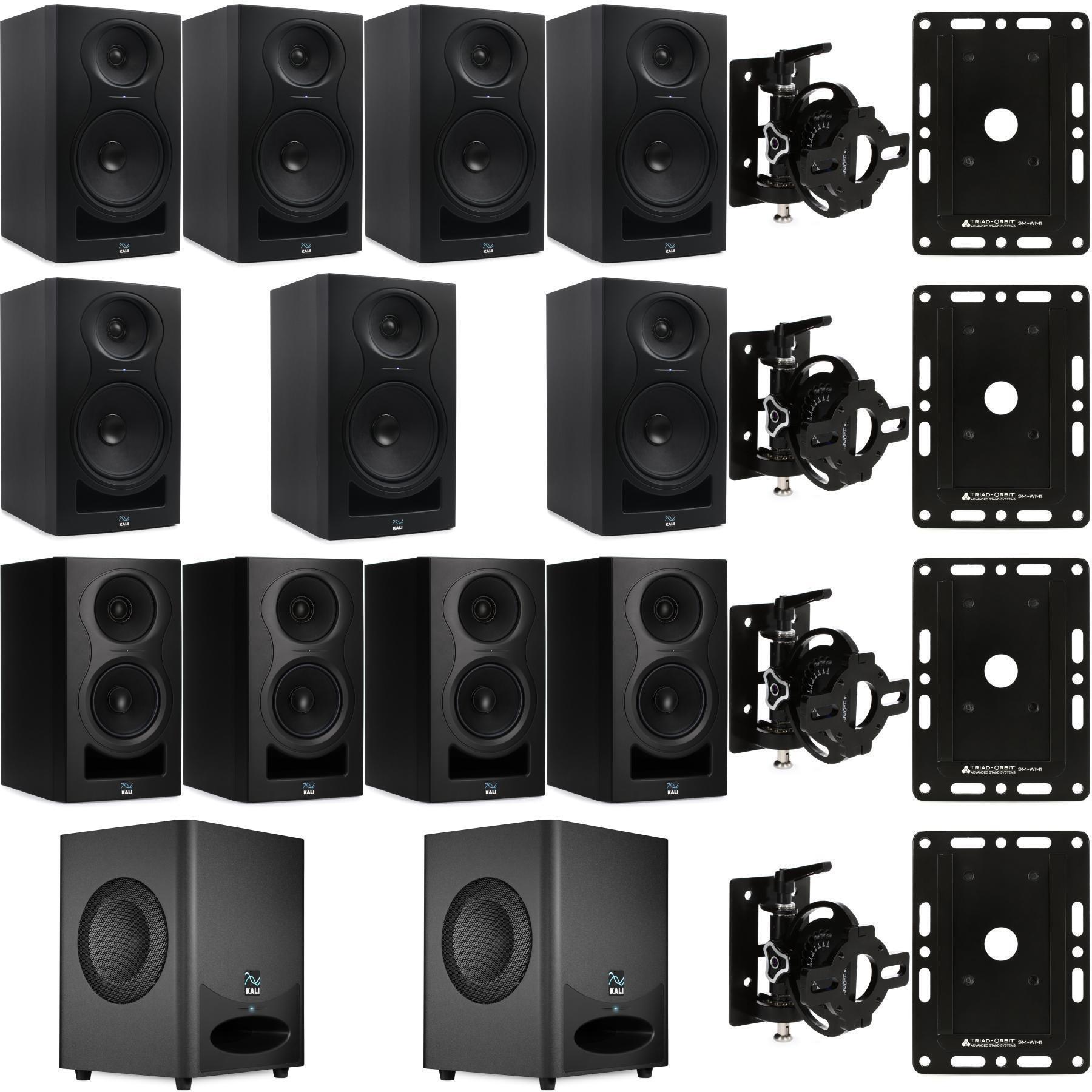 Kali Audio 7.1.4 Immersive Audio Studio Monitor System | Sweetwater