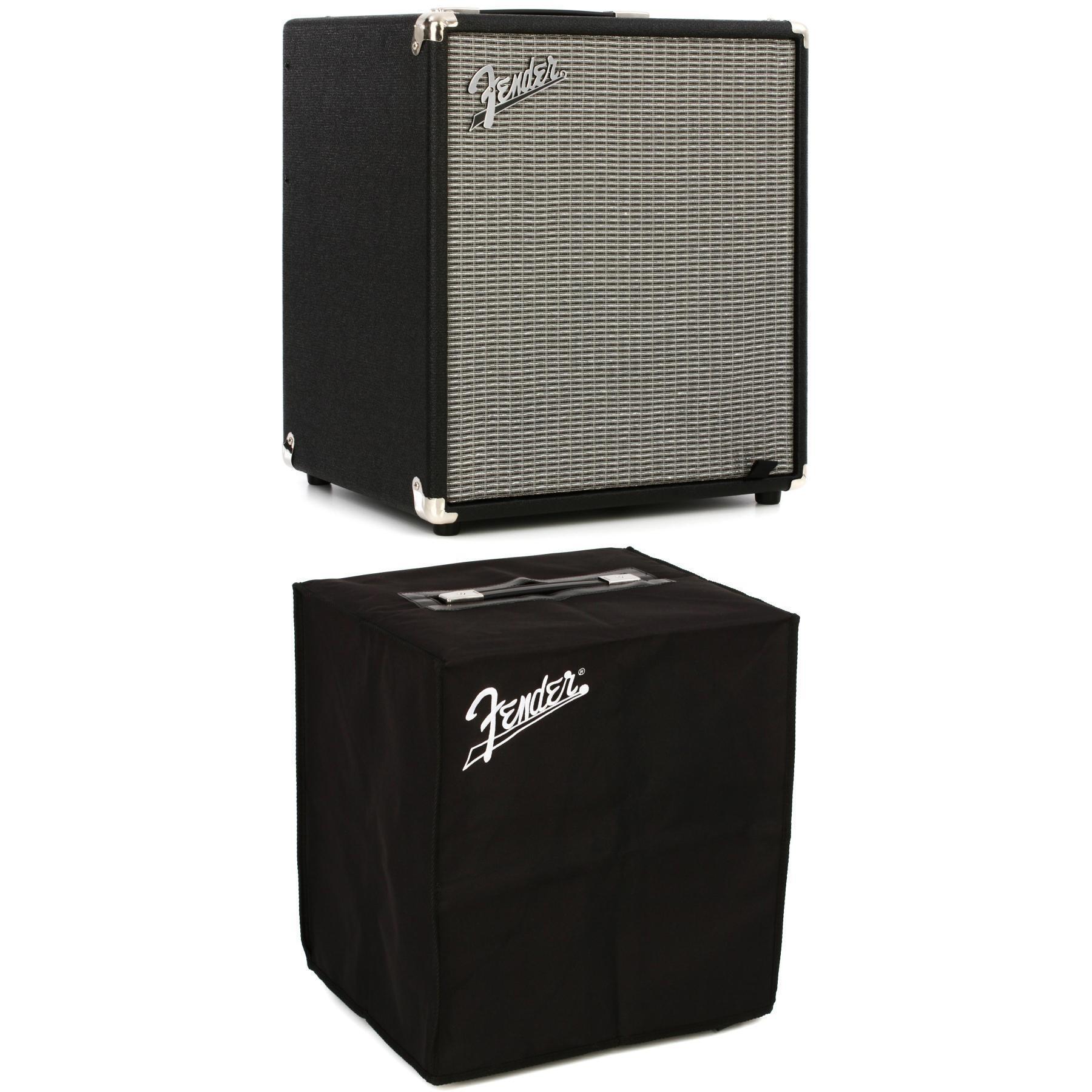 Fender Rumble 100 1x12" 100-watt Bass Combo Amp with Cover | Sweetwater