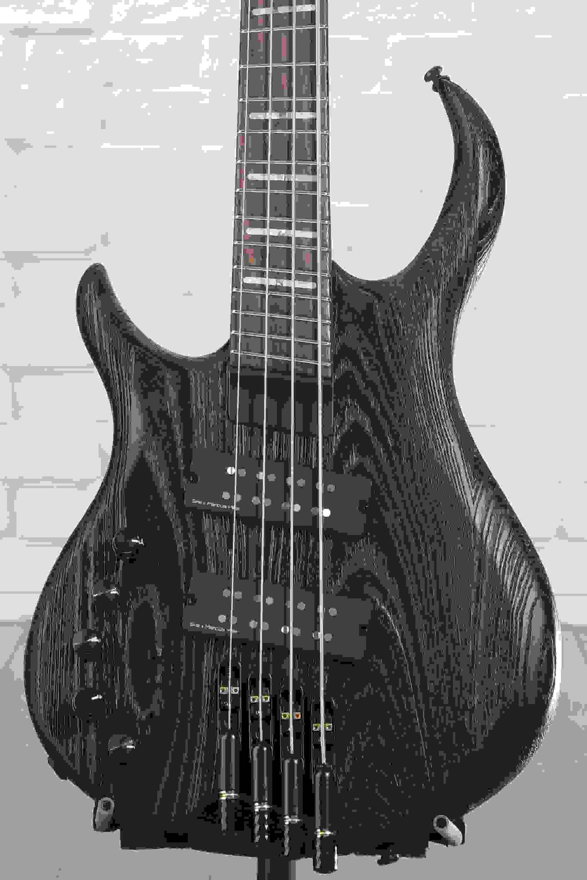 Sire Marcus Miller M6 4-string Headless Left-handed Bass Guitar - Black Satin | Sweetwater