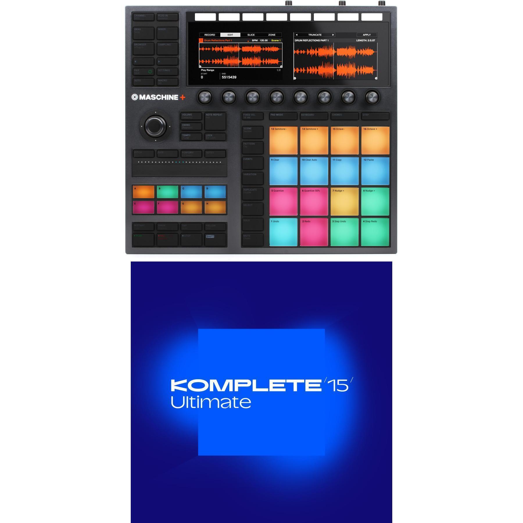 Native Instruments Maschine Plus Standalone Production and Performance ...