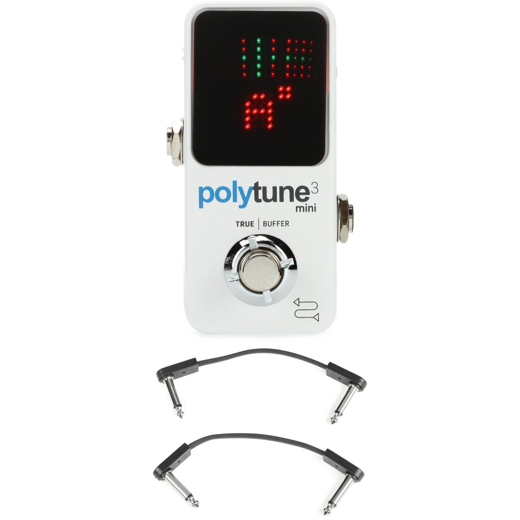 TC Electronic PolyTune 3 Mini Polyphonic Tuning Pedal with EBS Patch ...