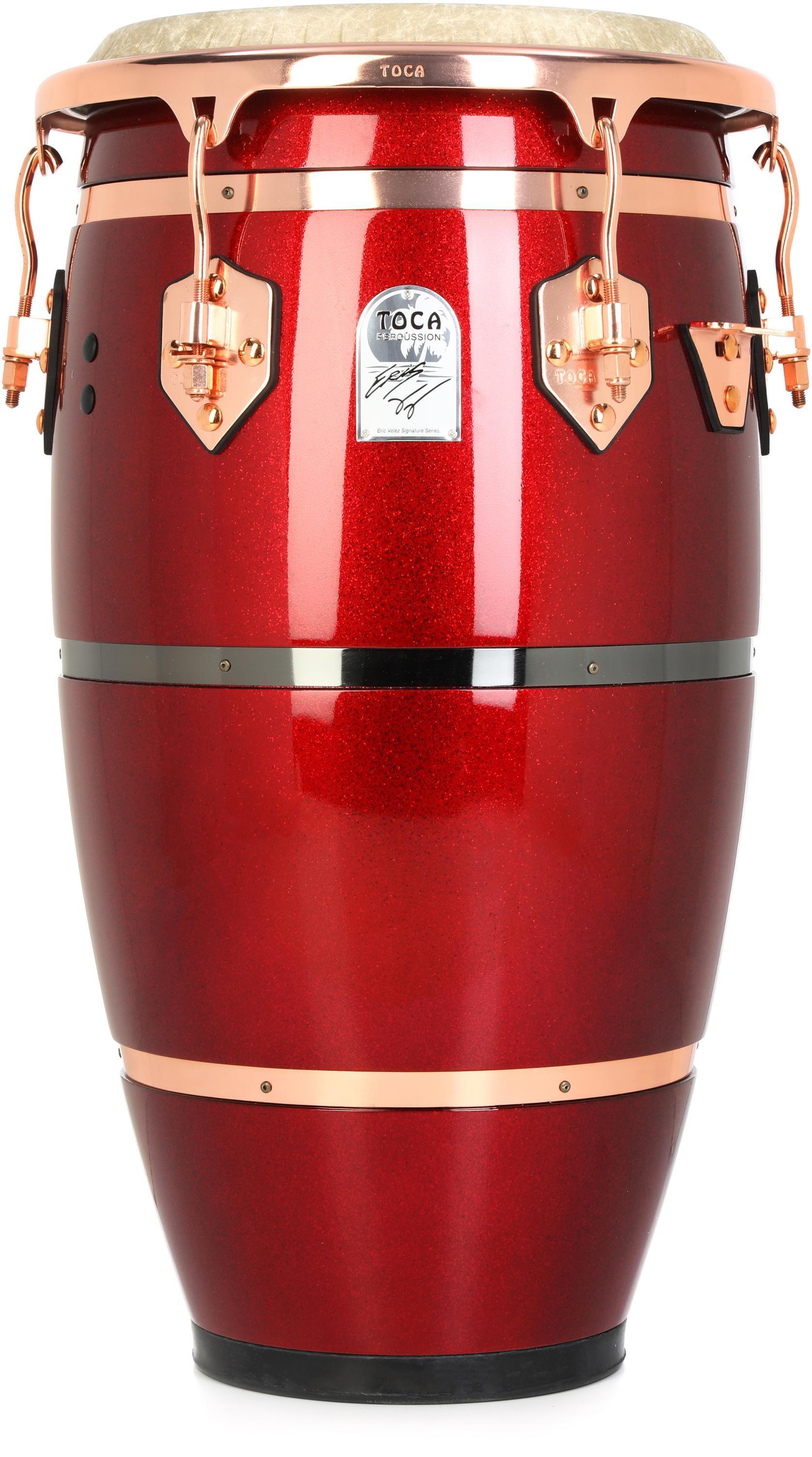 Toca Percussion Eric Velez Signature Series Tumba - 12.5 inches, Rojo ...