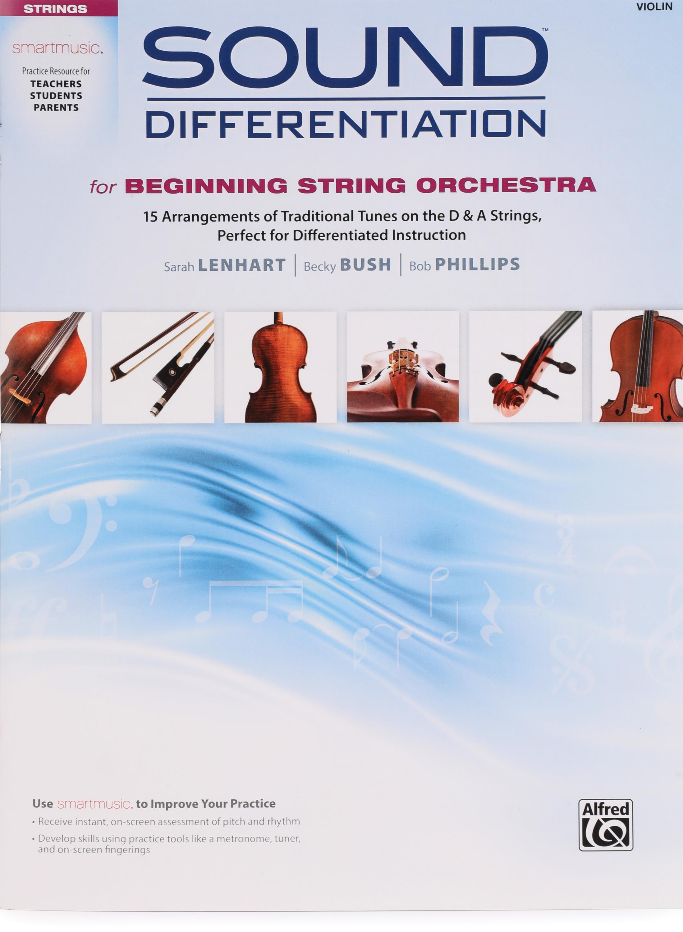 Alfred Sound Differentiation for Beginning String Orchestra - Violin ...
