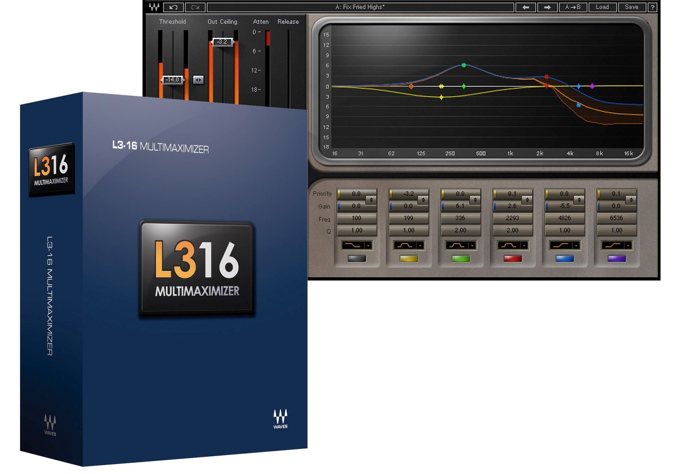 Waves L3-16 Multimaximizer Plug-in | Sweetwater