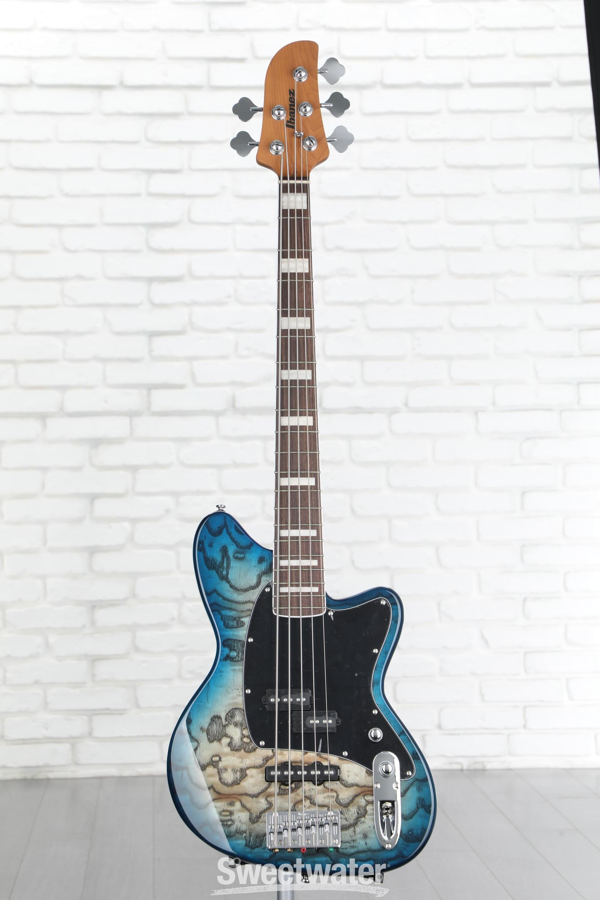 Ibanez Talman Bass Standard 5-string - Cosmic Blue Starburst | Sweetwater