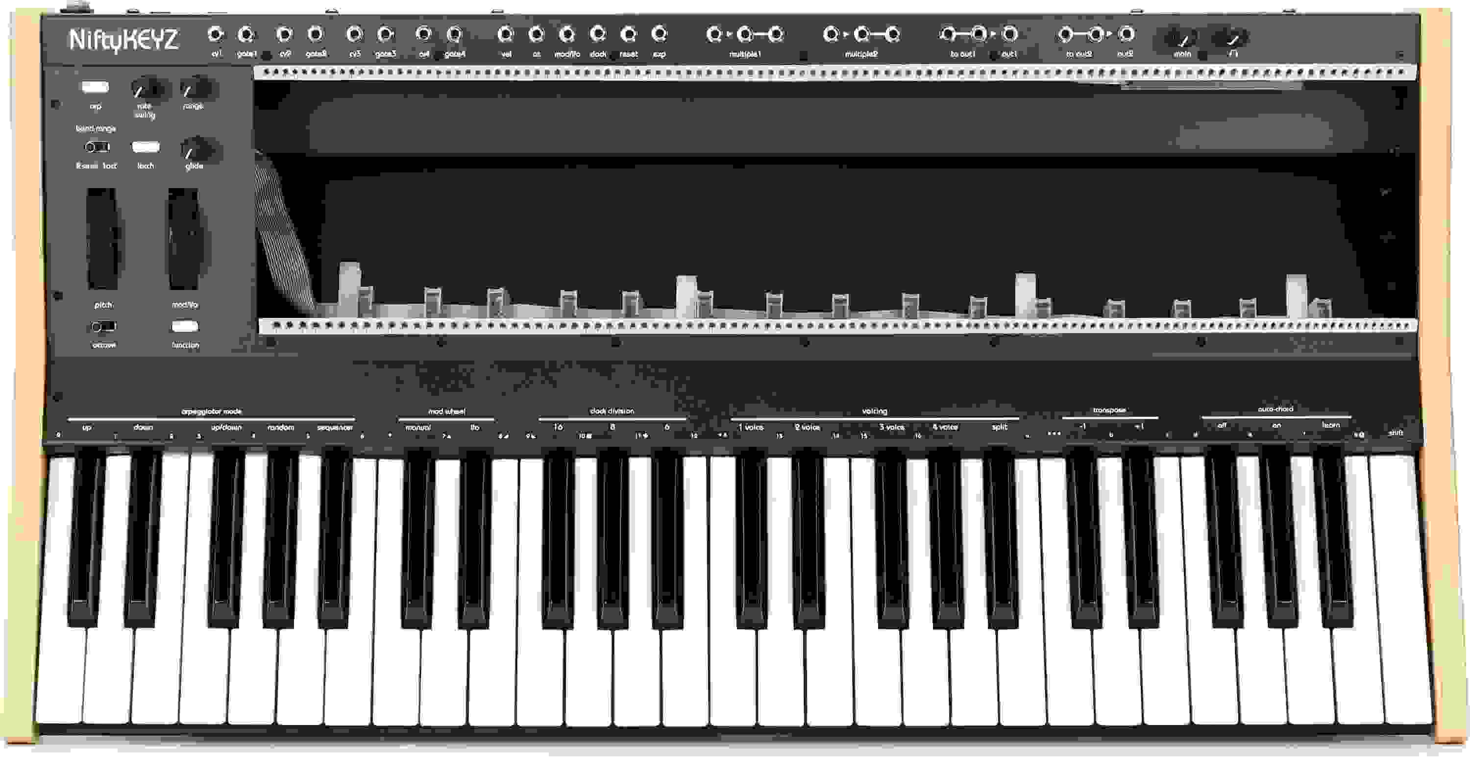 Cre8audio NiftyKEYZ Keyboard and Eurorack Case | Sweetwater