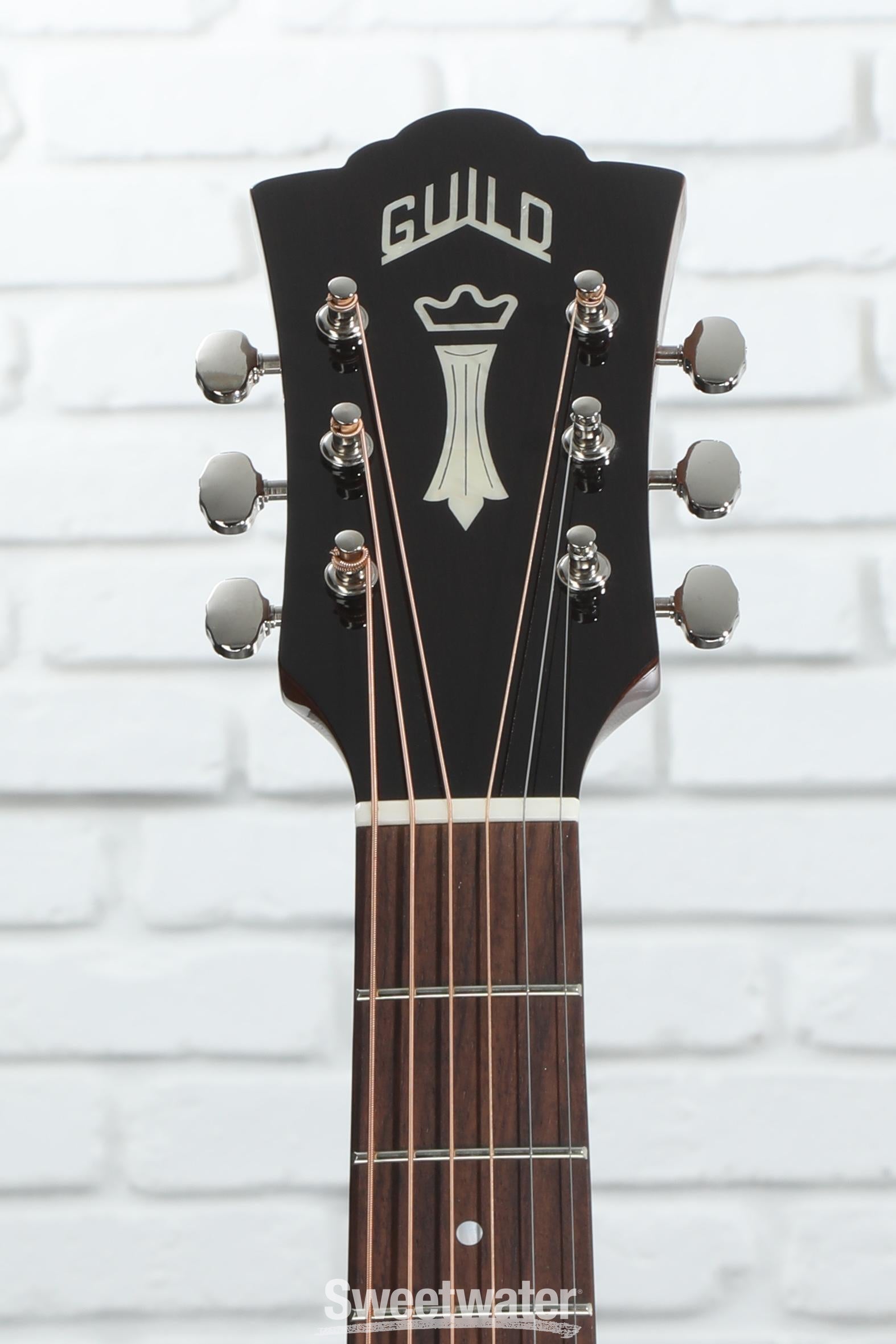 Guild OM-120, Orchestra Acoustic Guitar - Natural | Sweetwater