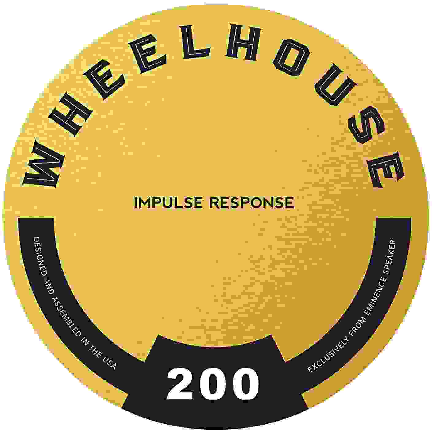 Eminence Wheelhouse 200 Speaker Impulse Response | Sweetwater