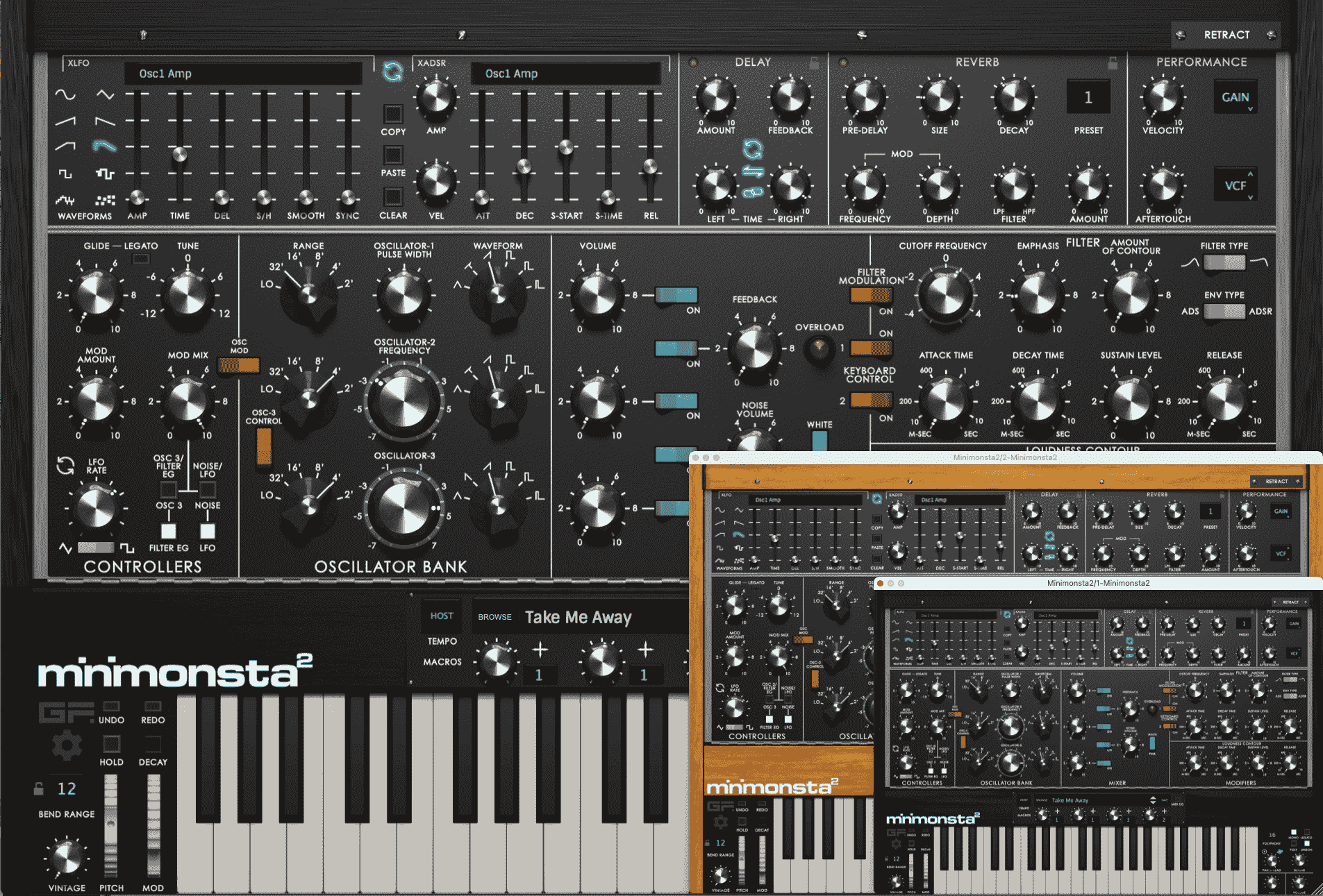 GForce Minimonsta 2 Virtual Analog Synthesizer Software | Sweetwater