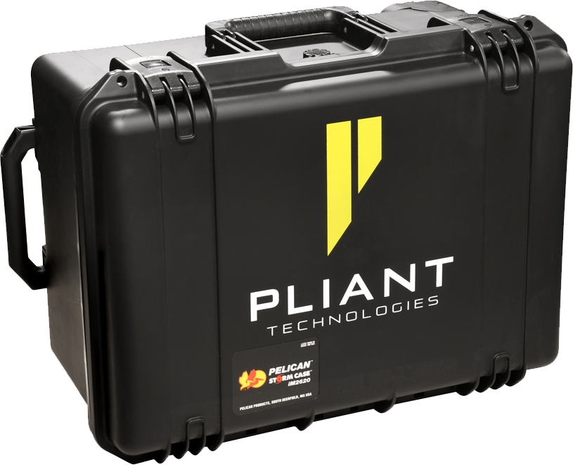 Pliant Technologies CrewCom CB2 6-up Travel Case with Charger | Sweetwater