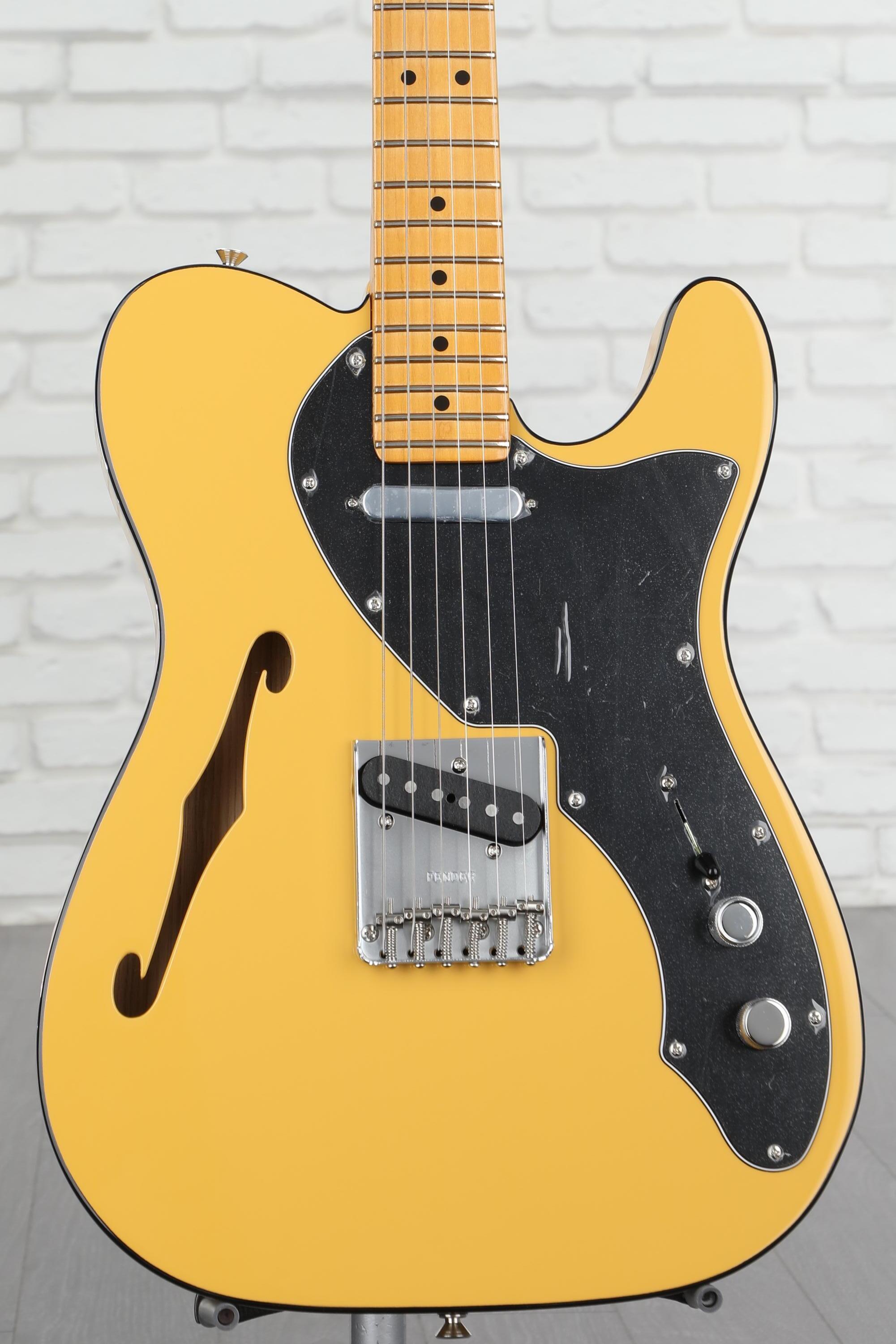 Fender Britt Daniel Telecaster Thinline - Amarillo Gold | Sweetwater