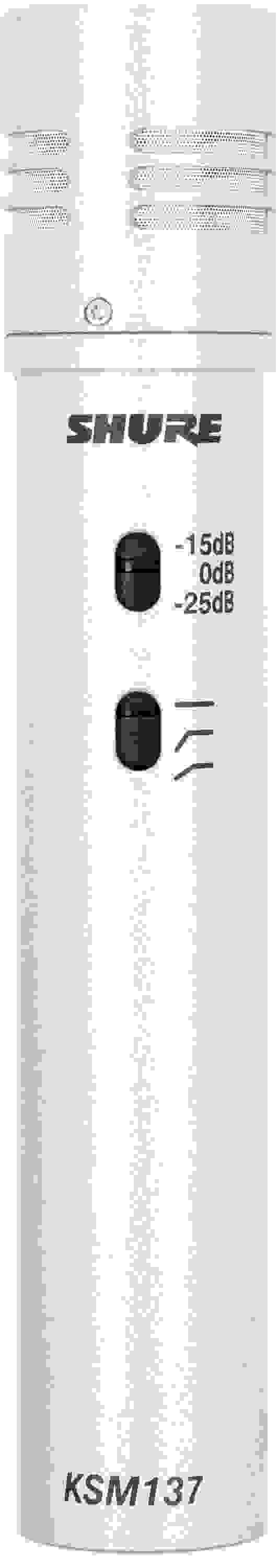 Shure KSM137 Small-diaphragm Condenser Microphone | Sweetwater