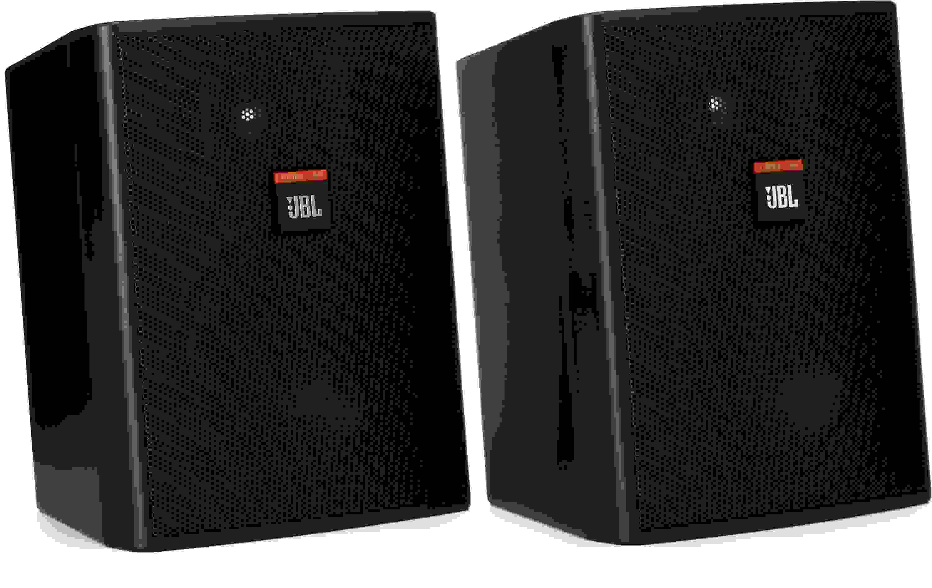 JBL Control 25AV Indoor/Outdoor Surface-Mount Speaker - Black | Sweetwater