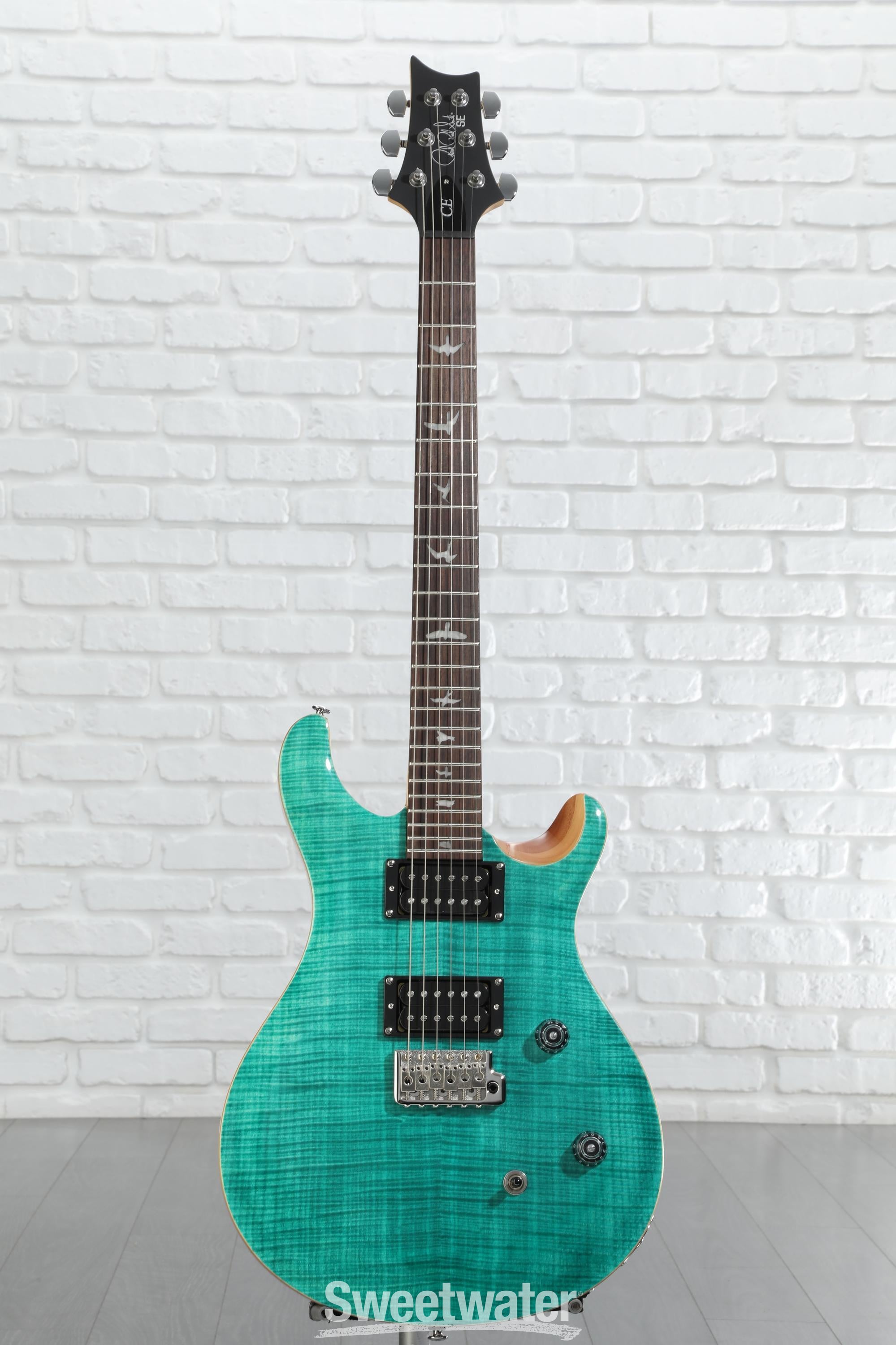 PRS SE CE24 Electric Guitar - Turquoise | Sweetwater