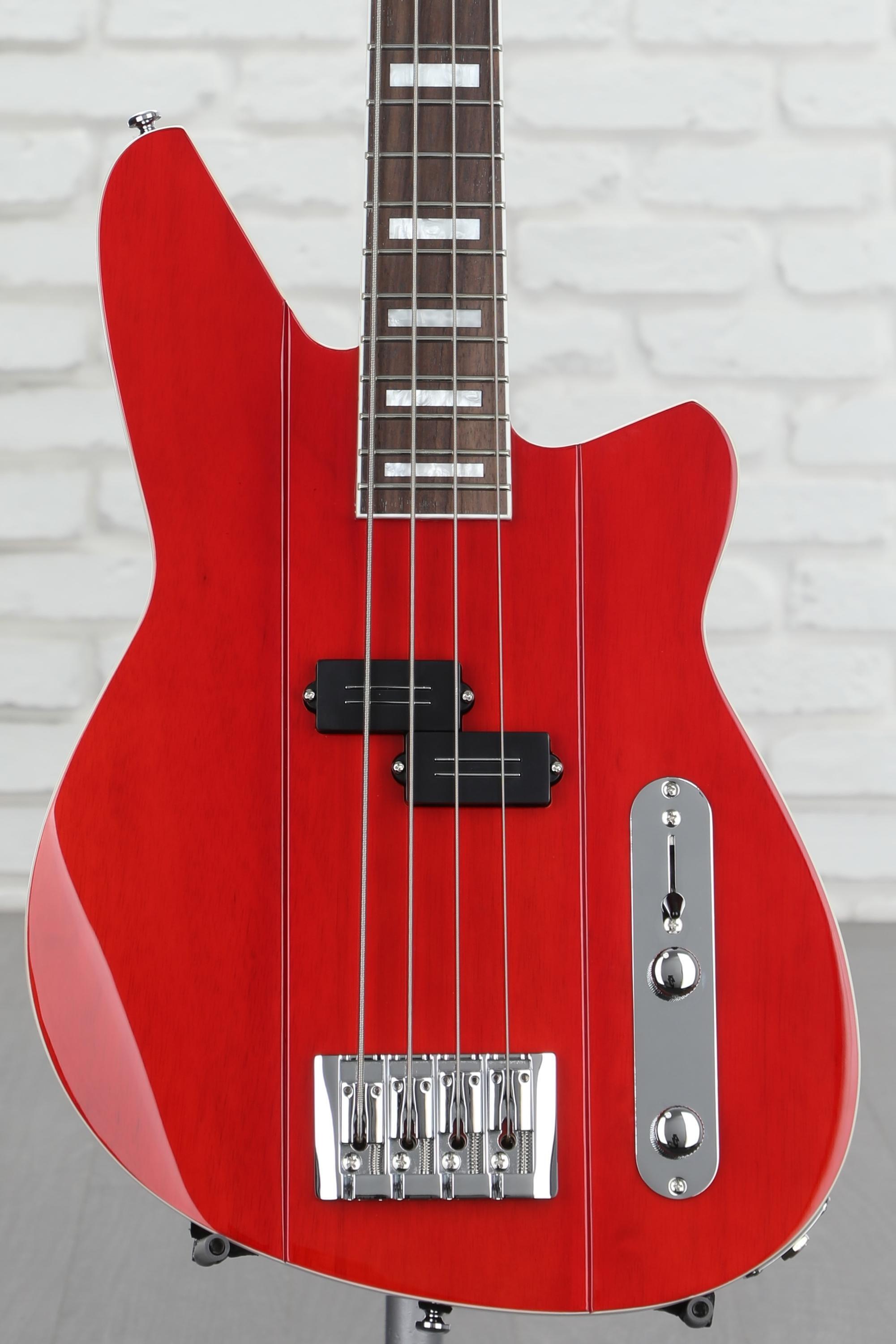 Reverend Sentinel Short-scale Electric Bass Guitar - Transparent Cherry ...