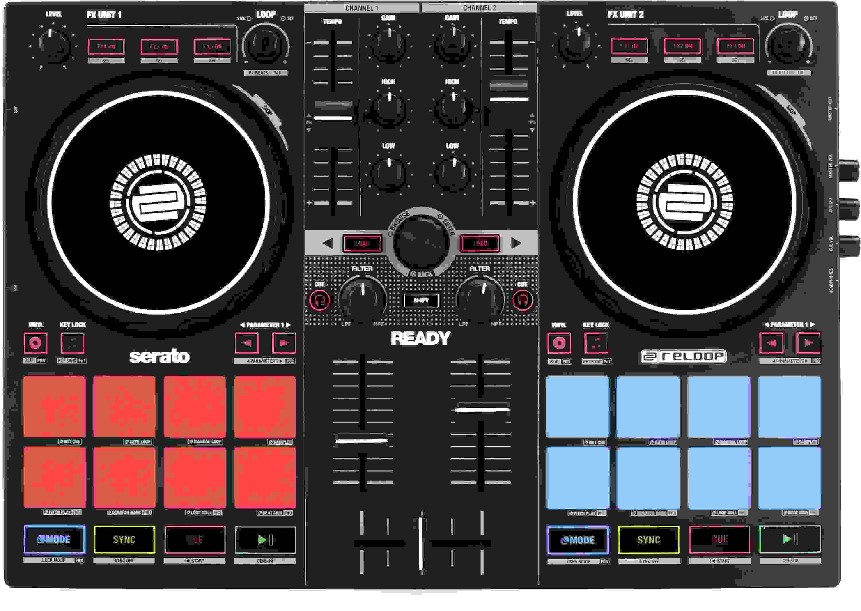 Reloop Ready 2-channel DJ Controller | Sweetwater