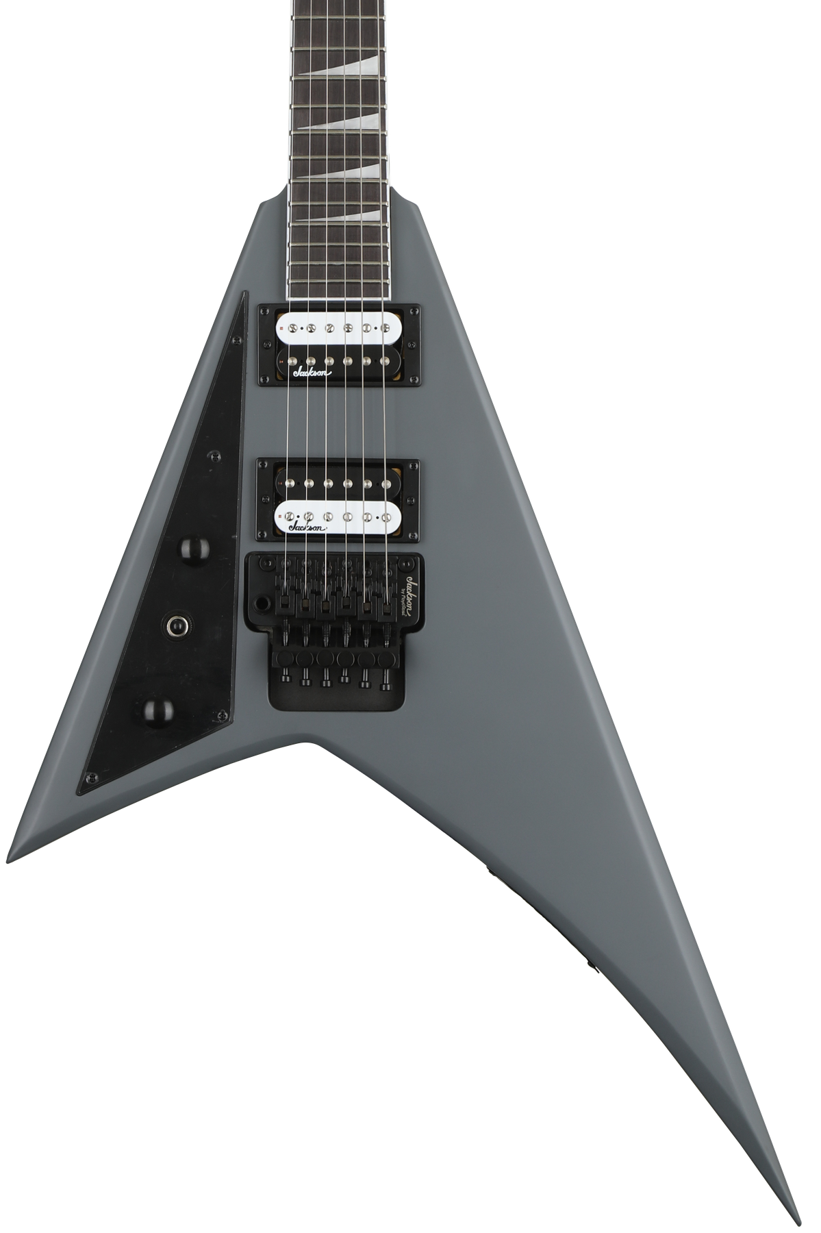 Jackson Rhoads JS32 Left-handed Electric Guitar - Satin Gray | Sweetwater