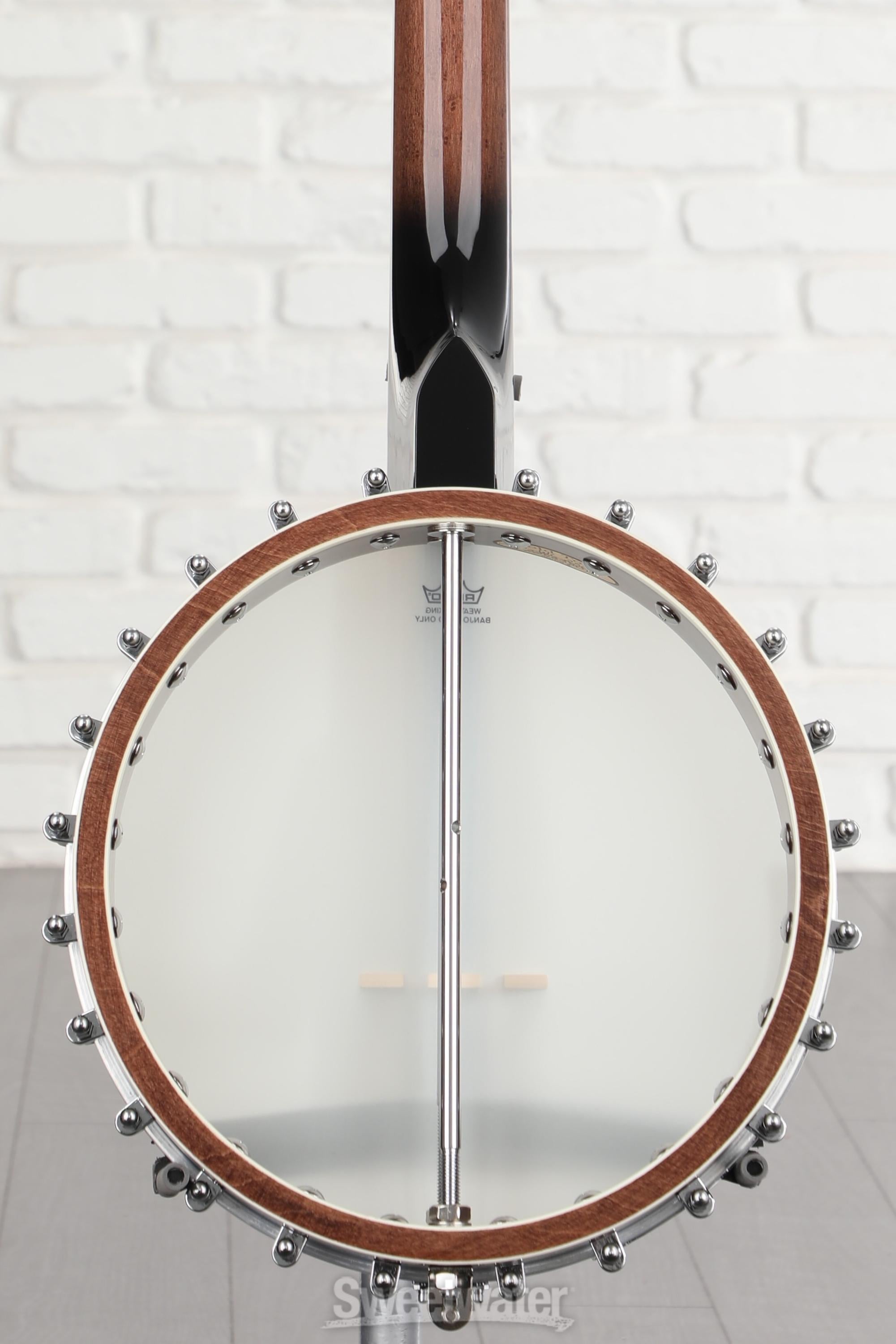 Gold Tone Mastertone WL-250 White Ladye Banjo - Vintage Brown | Sweetwater