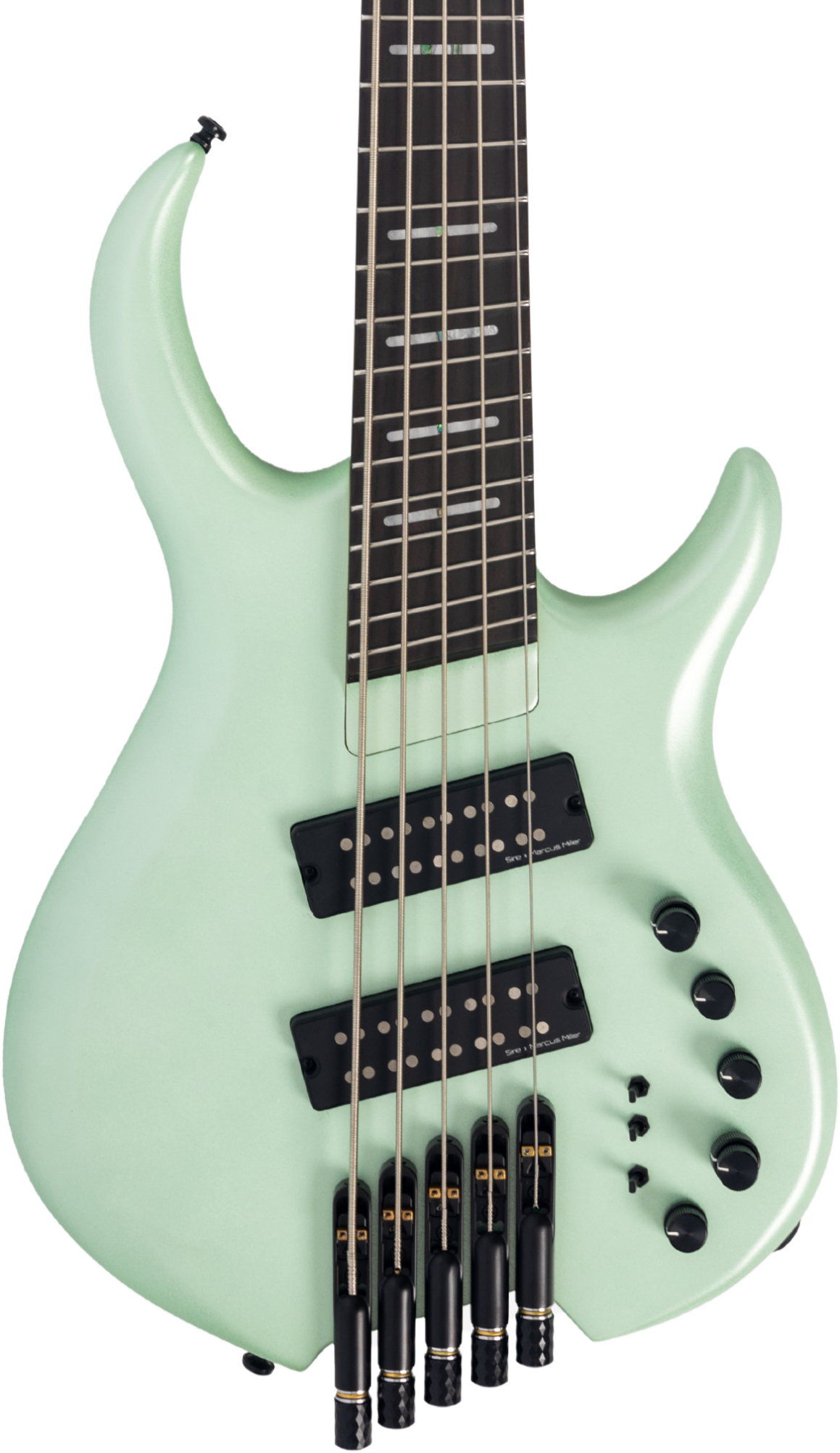 Sire Marcus Miller M6 5-string Headless Bass Guitar - Surf Green Metallic Satin | Sweetwater