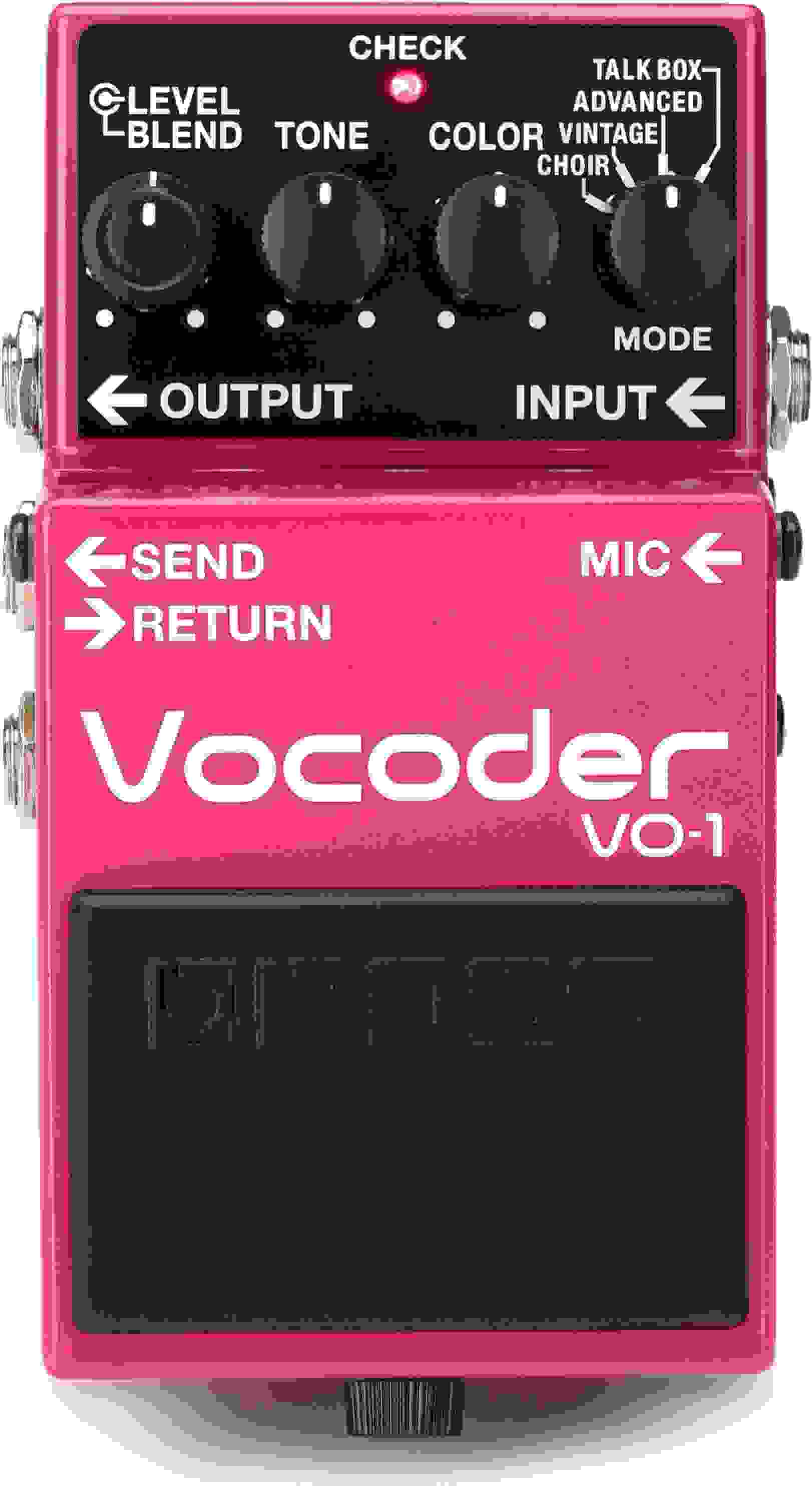 Boss VO-1 Vocoder Pedal for Guitar Players | Sweetwater