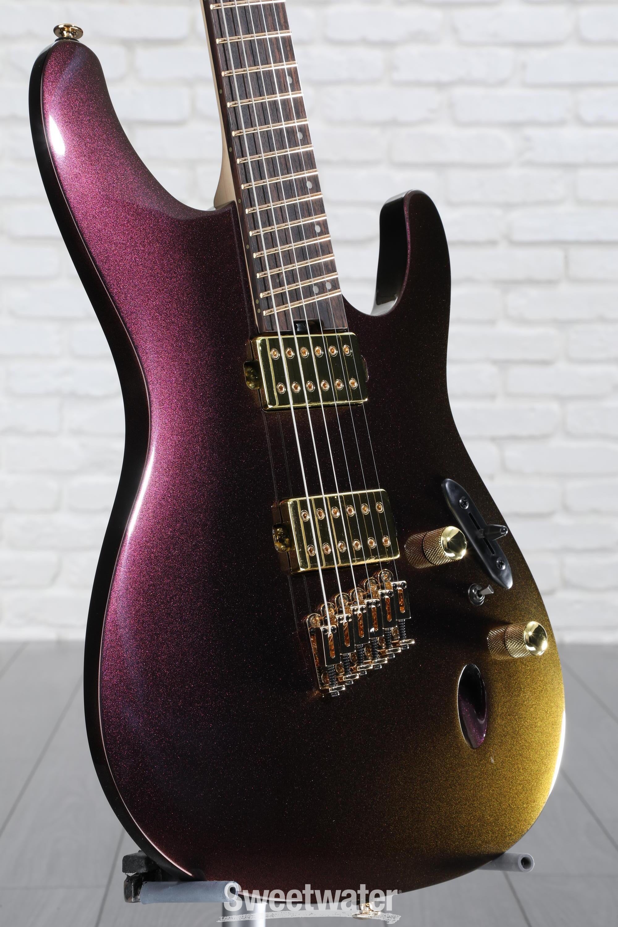 Ibanez Axe Design Lab SML721 Electric Guitar - Rose Gold Chameleon ...