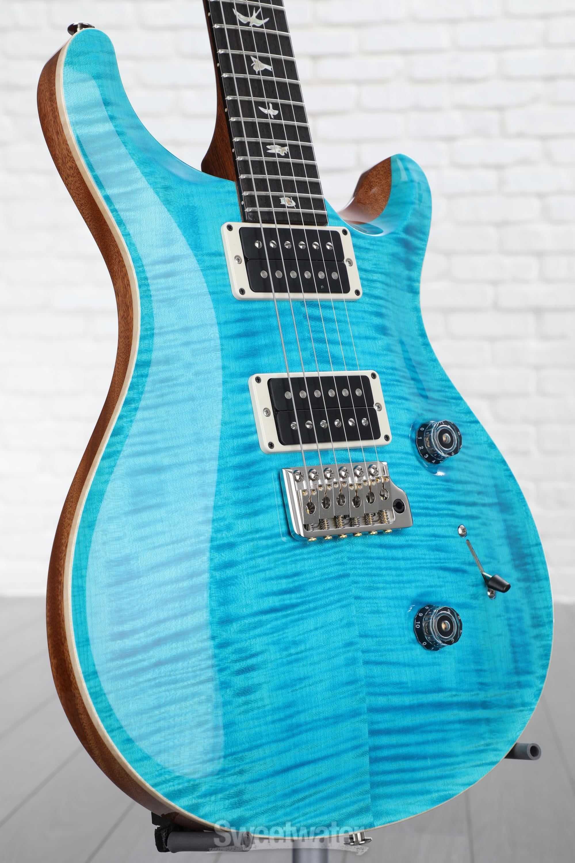 PRS Custom 24 Electric Guitar - Carroll Blue | Sweetwater