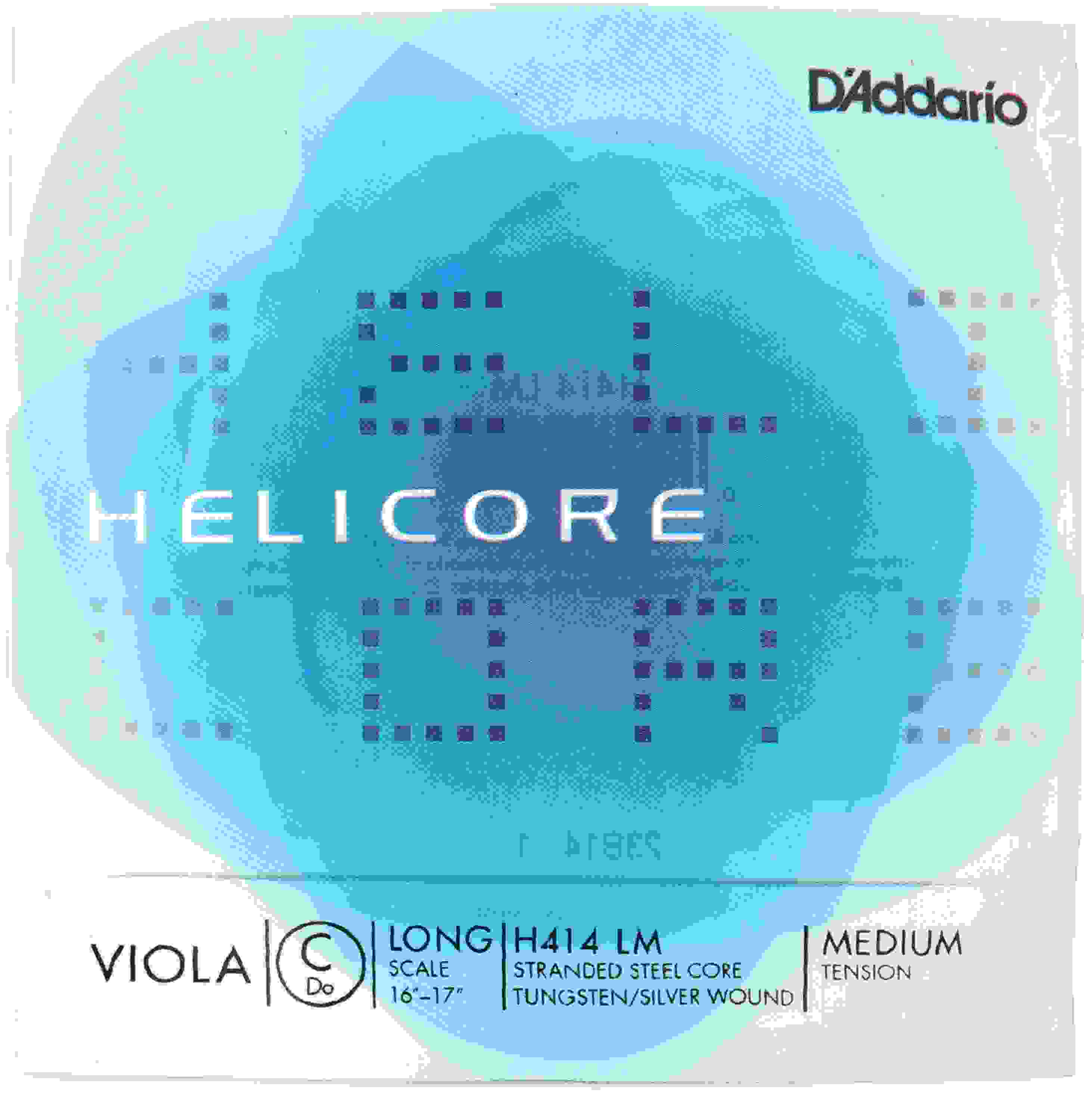 D'Addario H414 LM Helicore Viola C String - Long Scale (16-17 inch ...