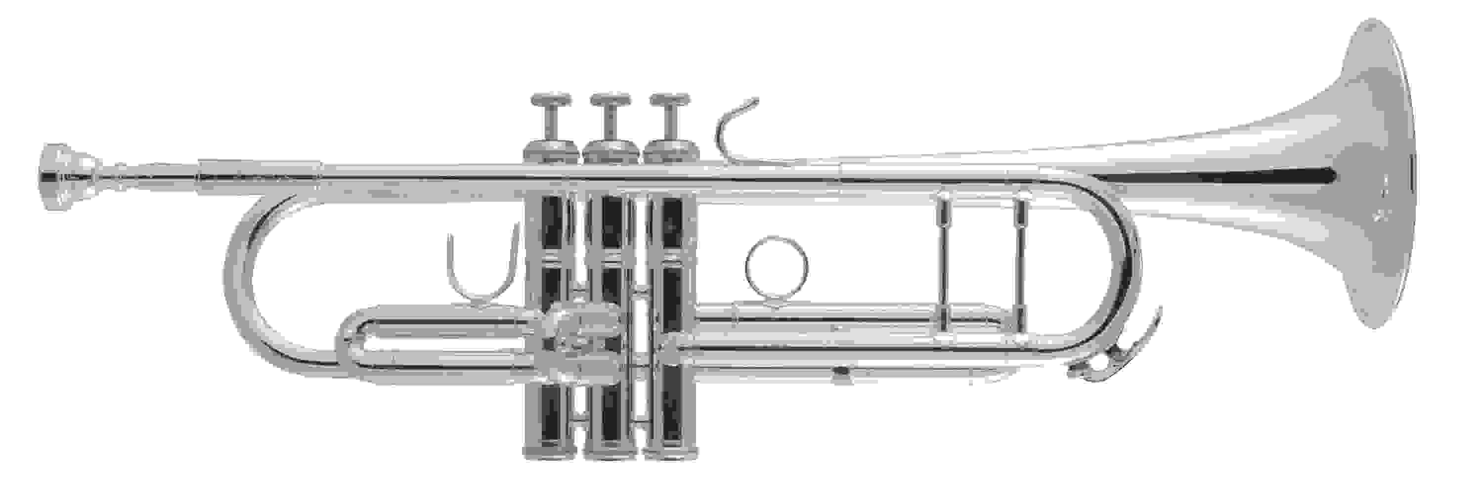 King KTR412S Marching Performance Series Bb Trumpet - Silver Plated ...