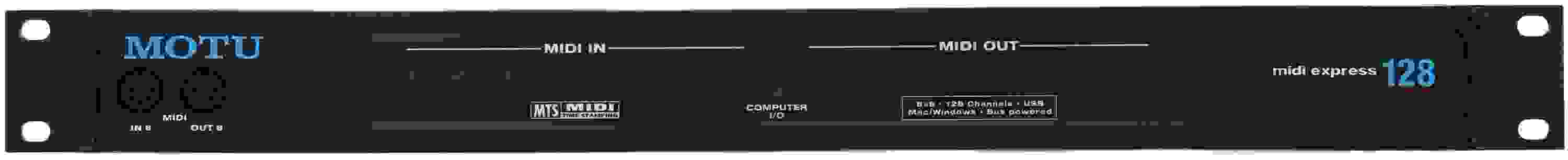 MOTU MIDI Express 128 8x8 USB MIDI Interface | Sweetwater