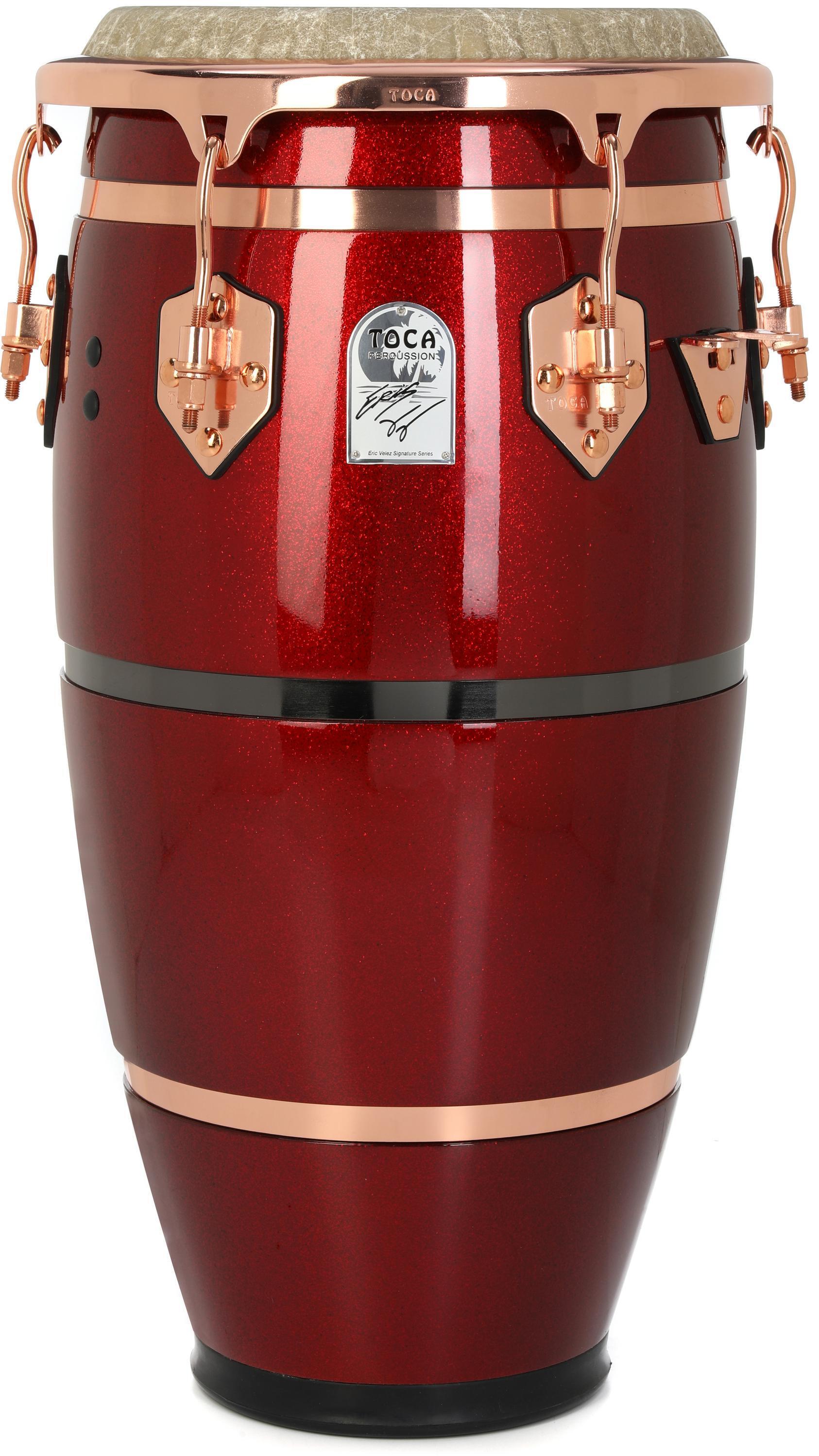Toca Percussion Eric Velez Signature Series Conga - 11.75 inches, Rojo ...