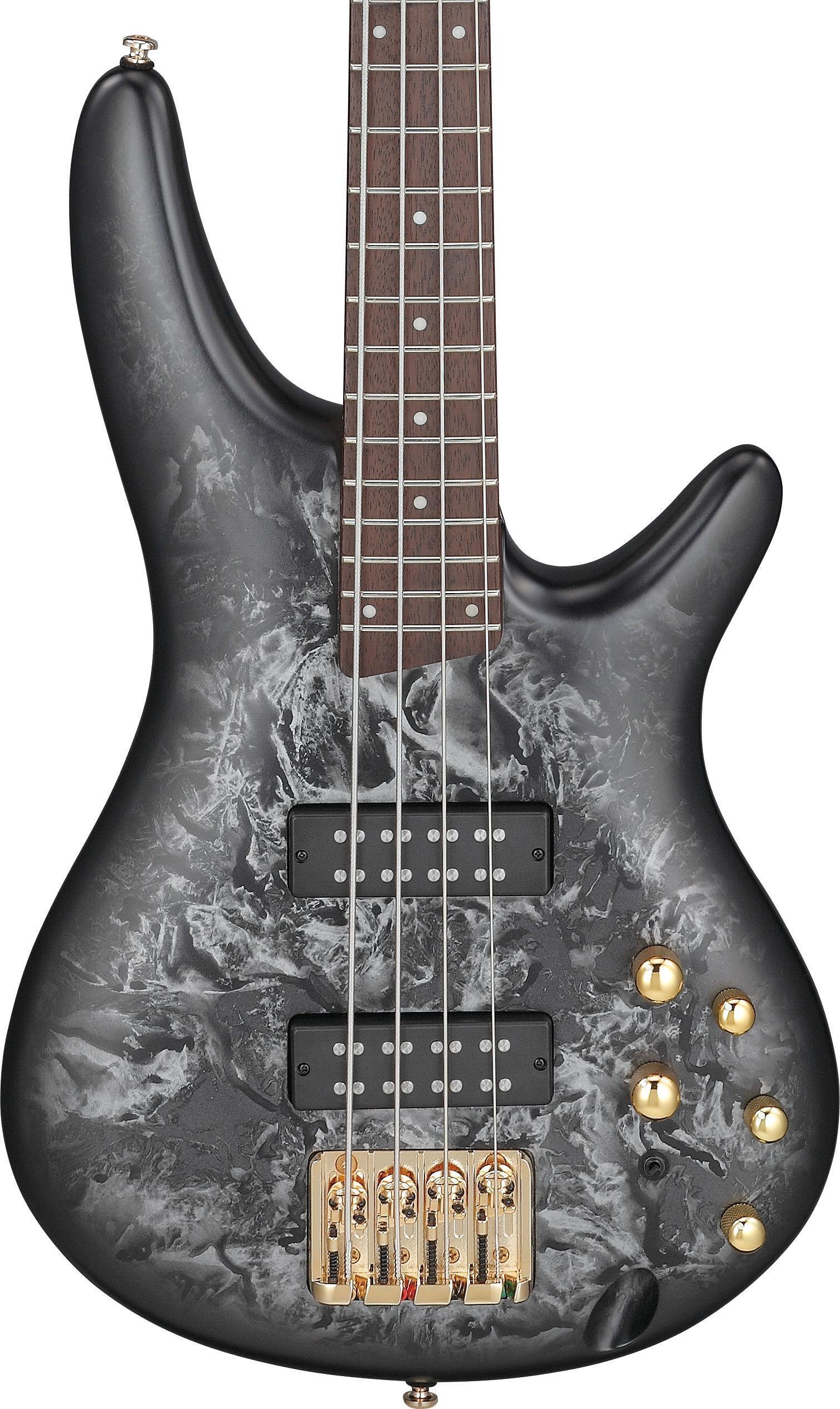 Ibanez SR Standard 4-string Electric Bass - Black Ice Frozen Matte ...