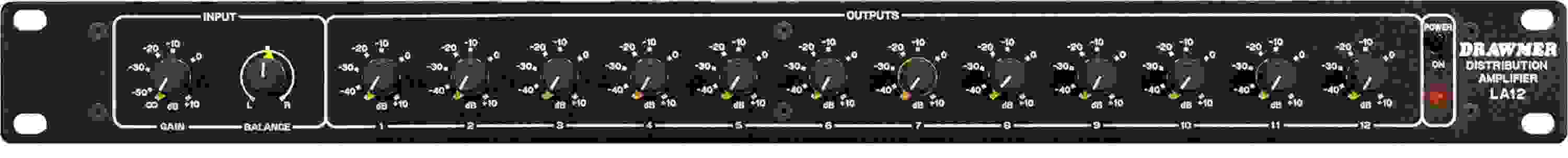 Drawmer LA12 Stereo Distribution Amp | Sweetwater