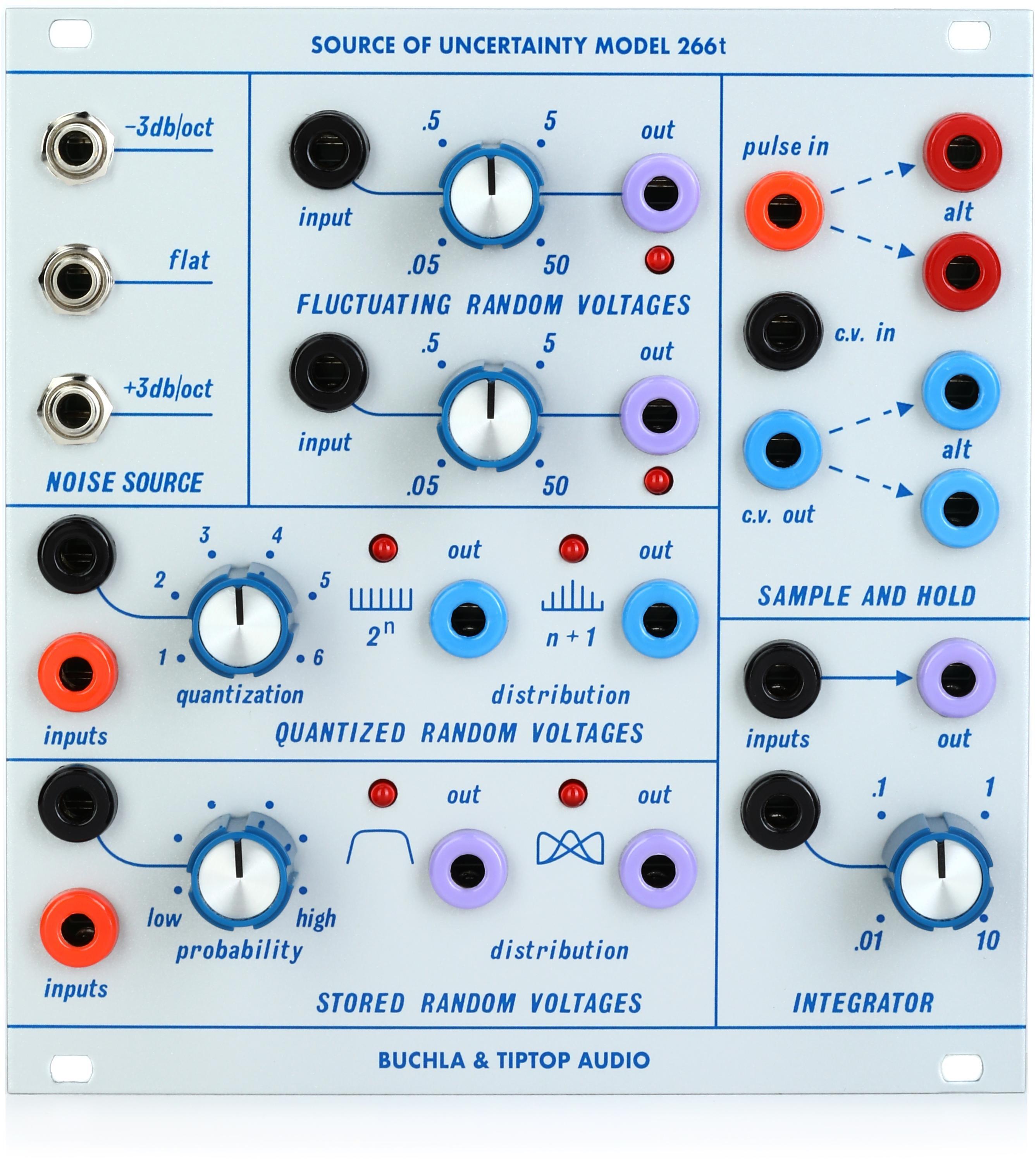 Tiptop Audio Buchla 266t Source of Uncertainty Eurorack Module | Sweetwater